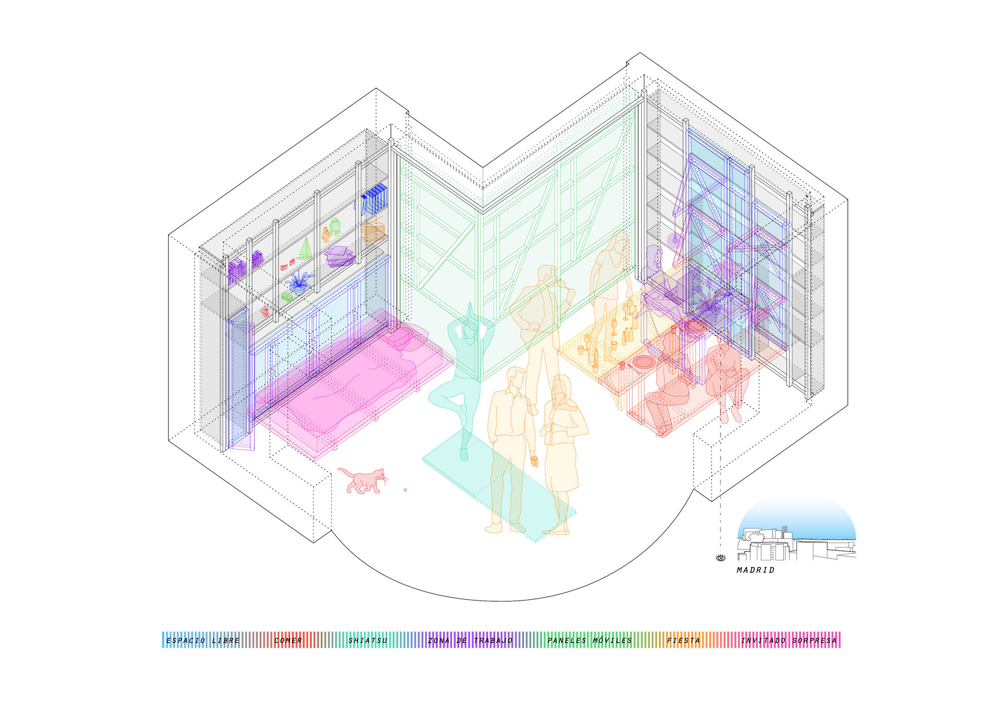 Gallery of 10 Tiny and Under 38 Square Meters Apartments - 19