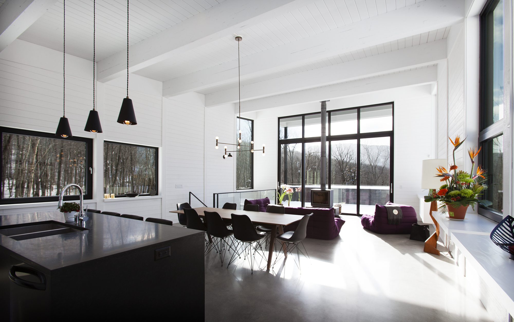 Gallery of Cottage in Sutton / Paul Bernier Architecte - 12