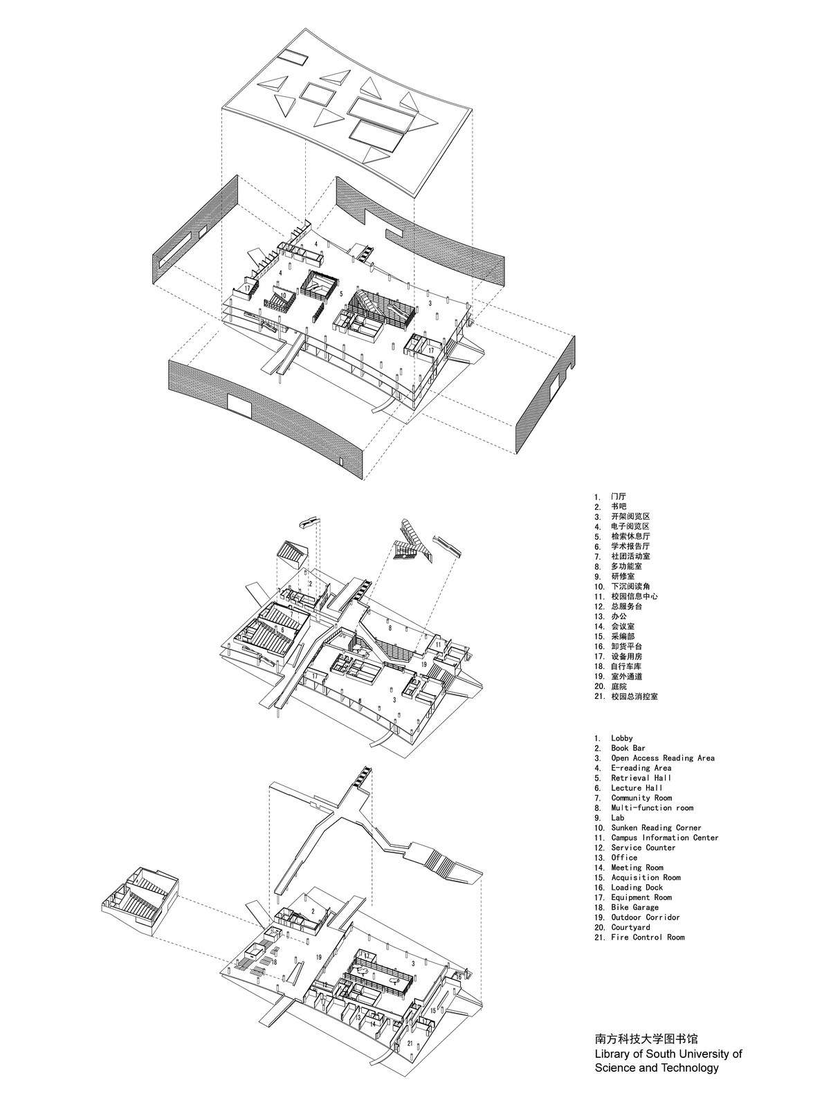 Gallery of Library of South University of Science and Technology of ...
