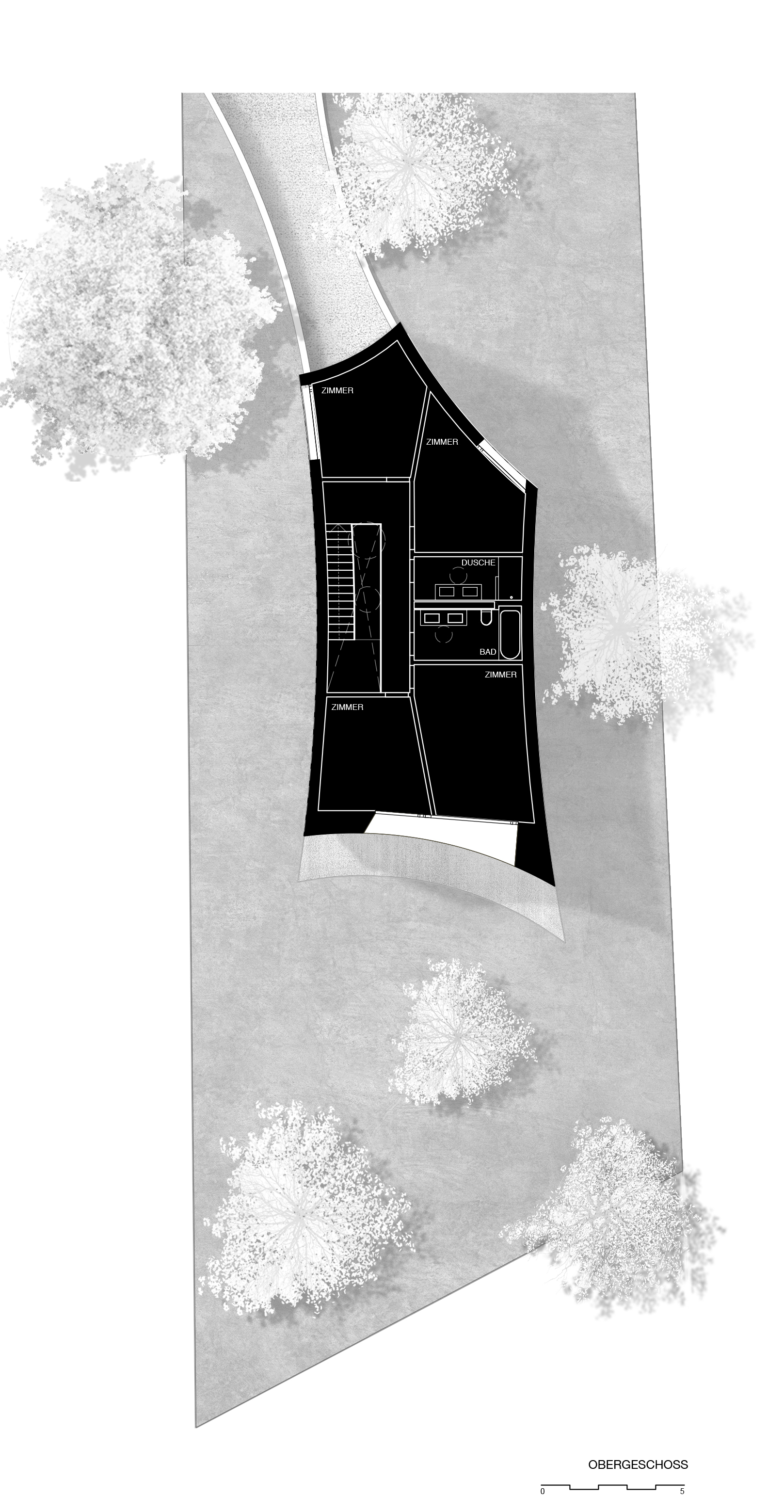 Gallery of Curved House / Daluz Gonzalez Architekten - 14