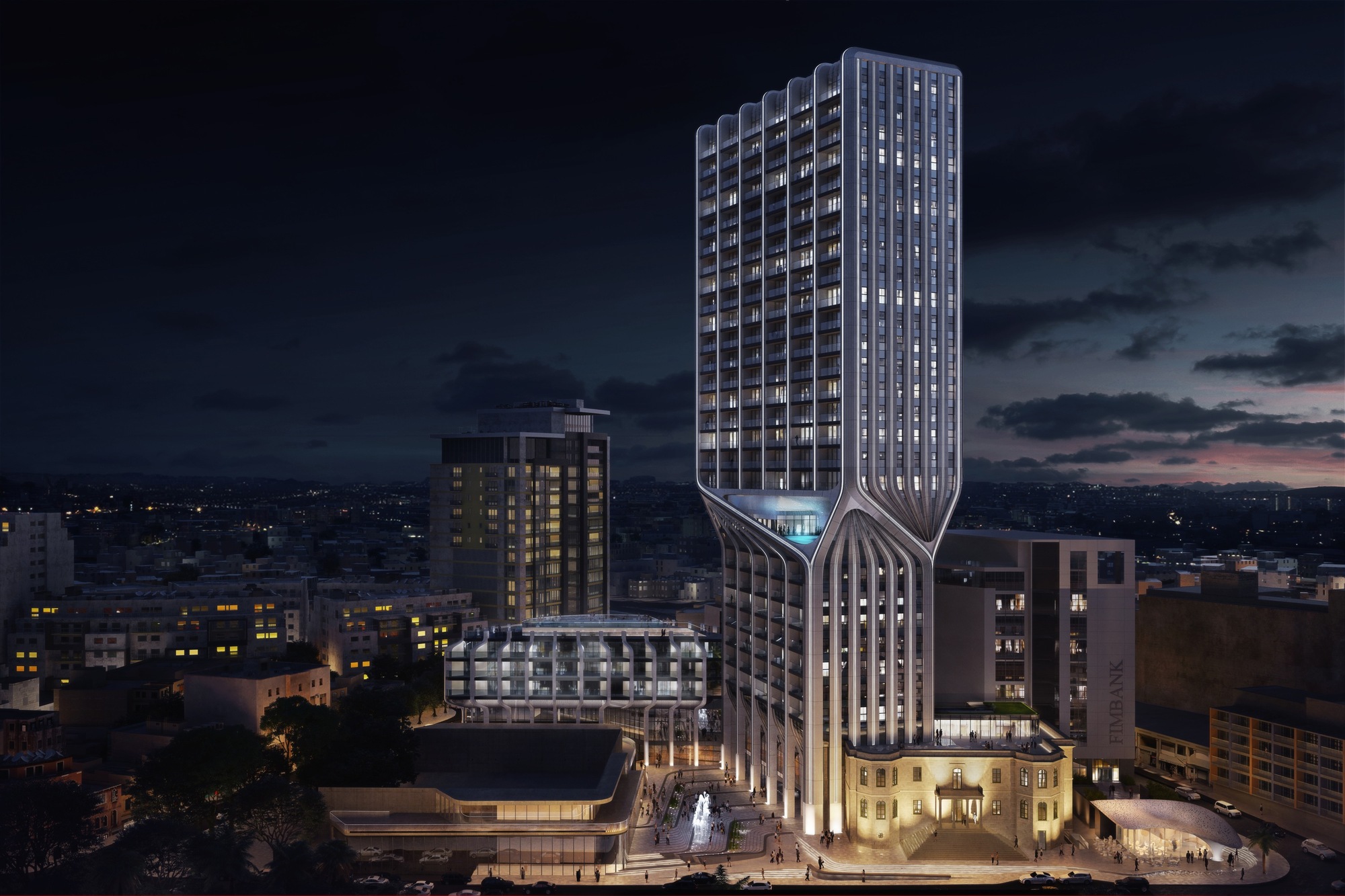 Gallery of Zaha Hadid Architects' Mercury Tower adds a "Sense of ...