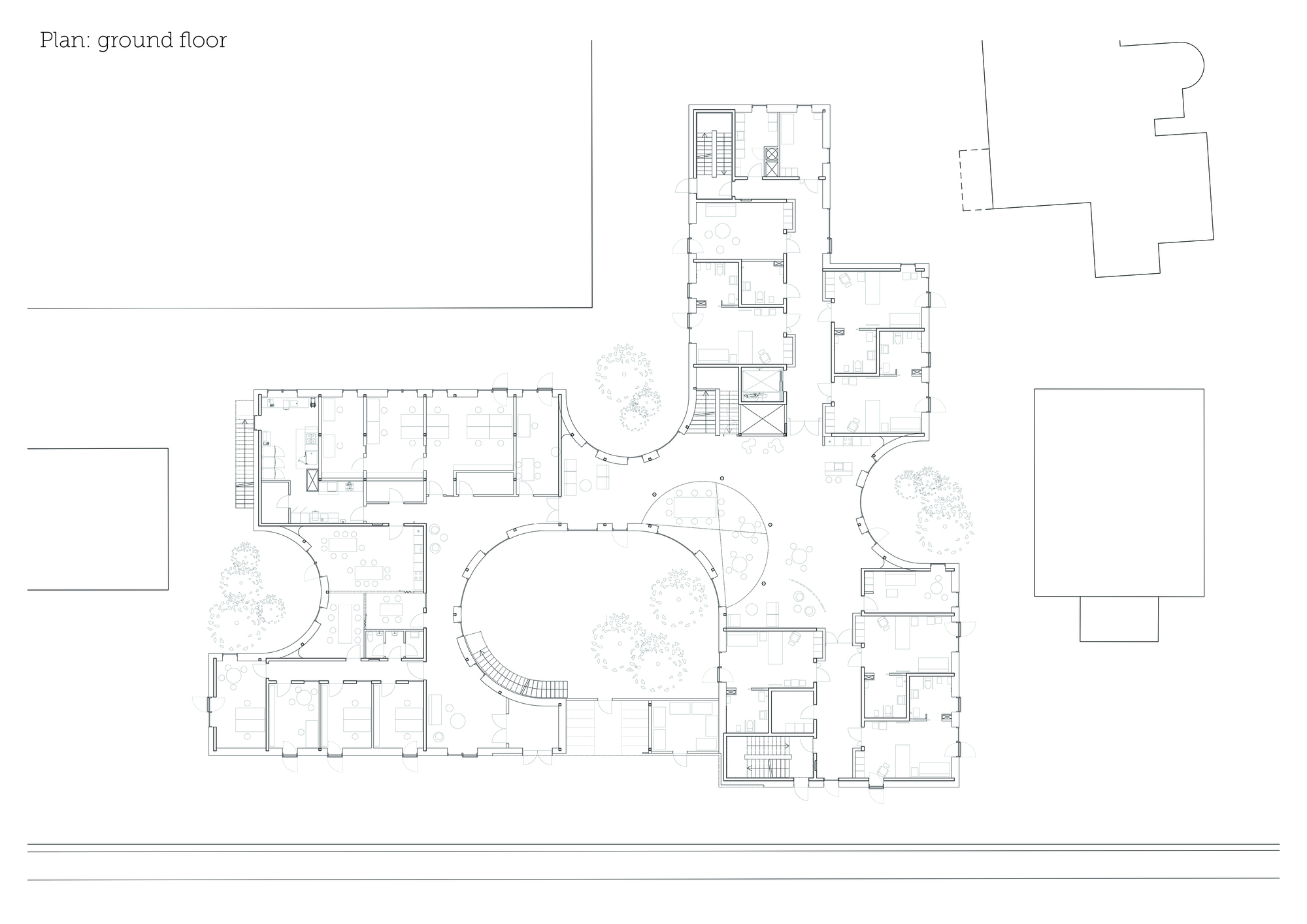 Gallery of Hospitals and Health Centers: 50 Floor Plan Examples - 7
