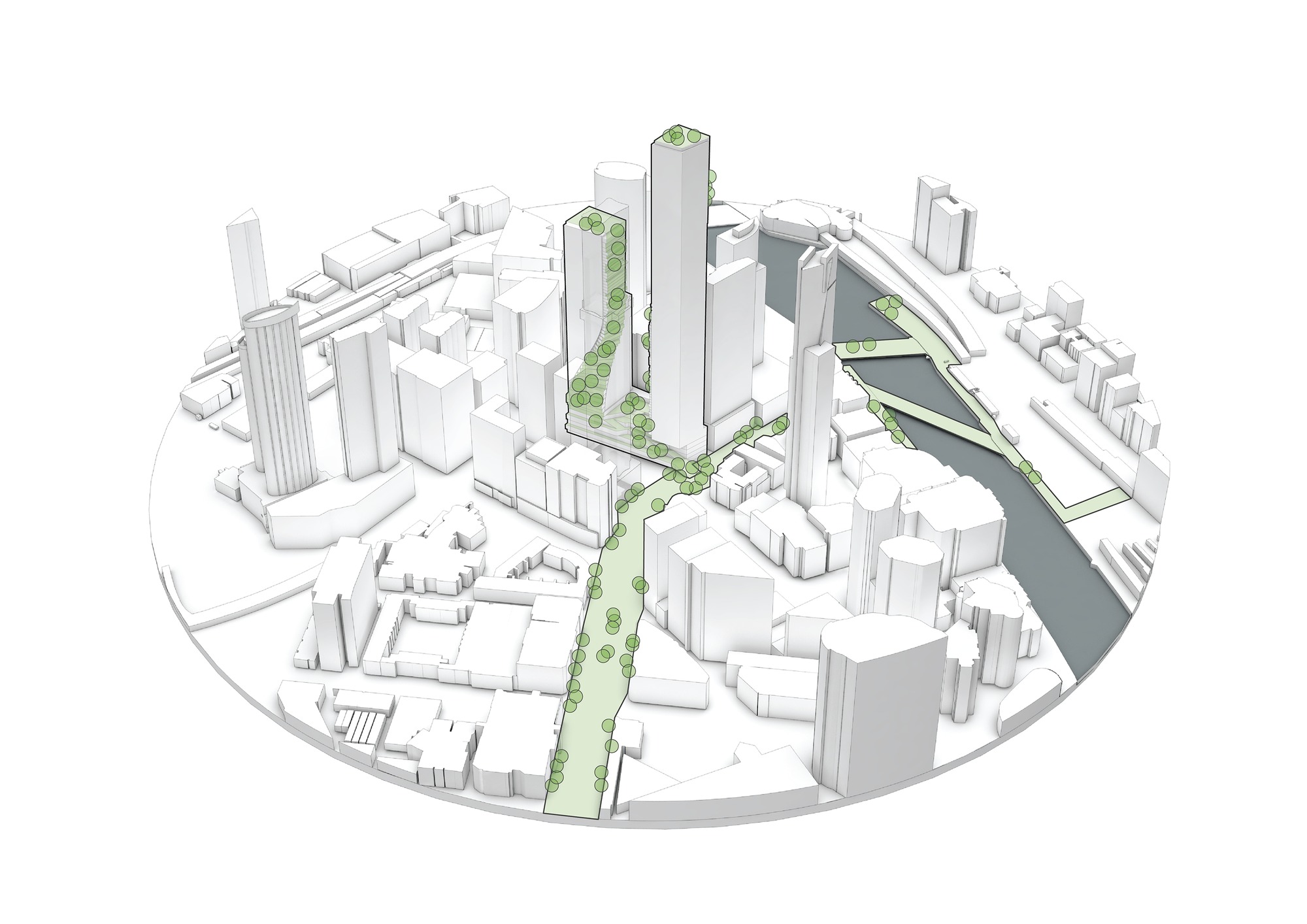 Gallery of UNStudio Named Winner of Landmark Melbourne Skyscraper ...