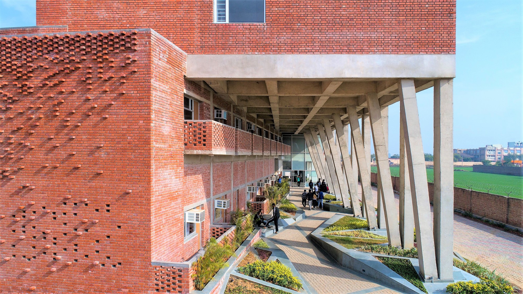 Gallery of Boys Hostel Block / Zero Energy Design Lab - 14