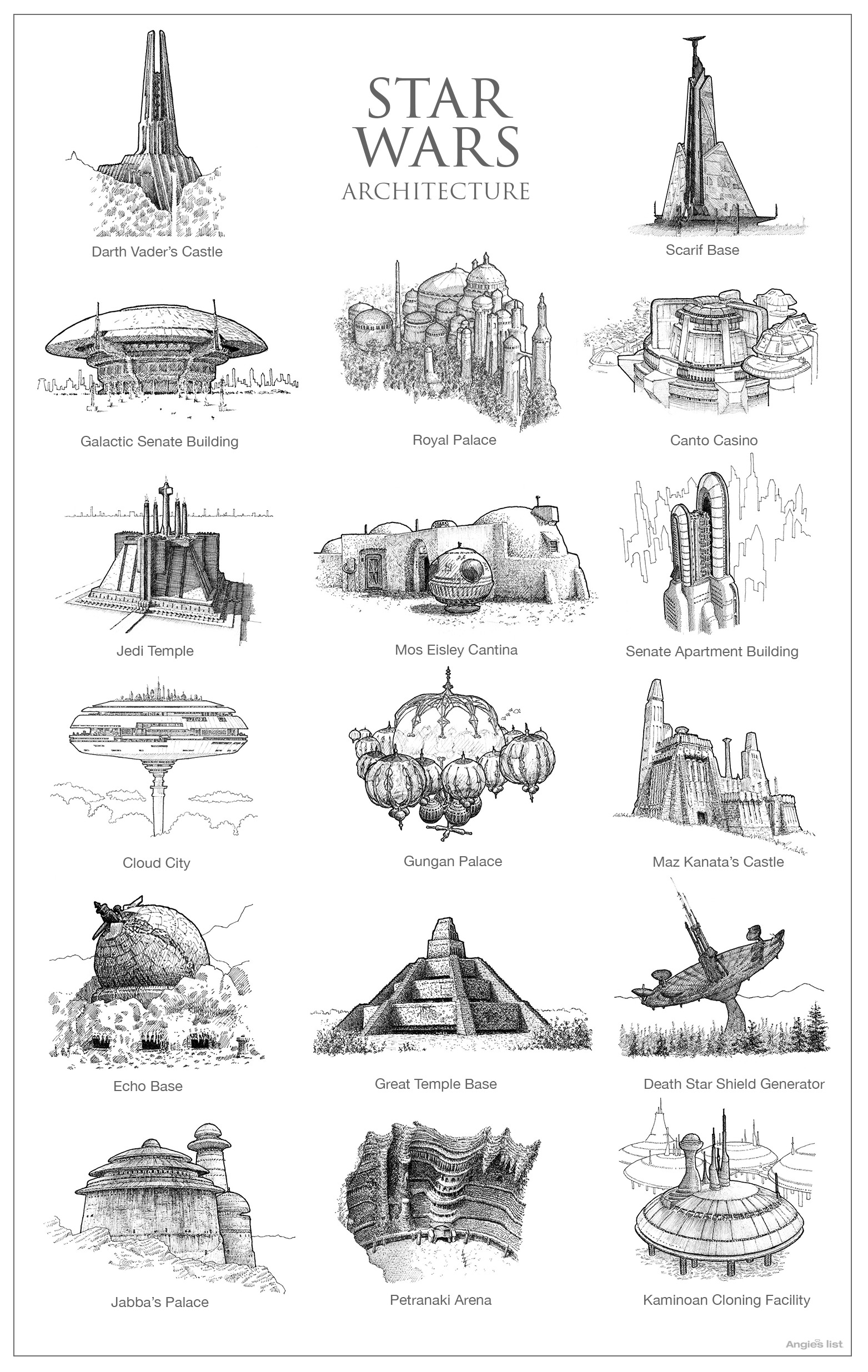 Gallery of Your Favorite Fictional Universes in Pen and Paper - 3
