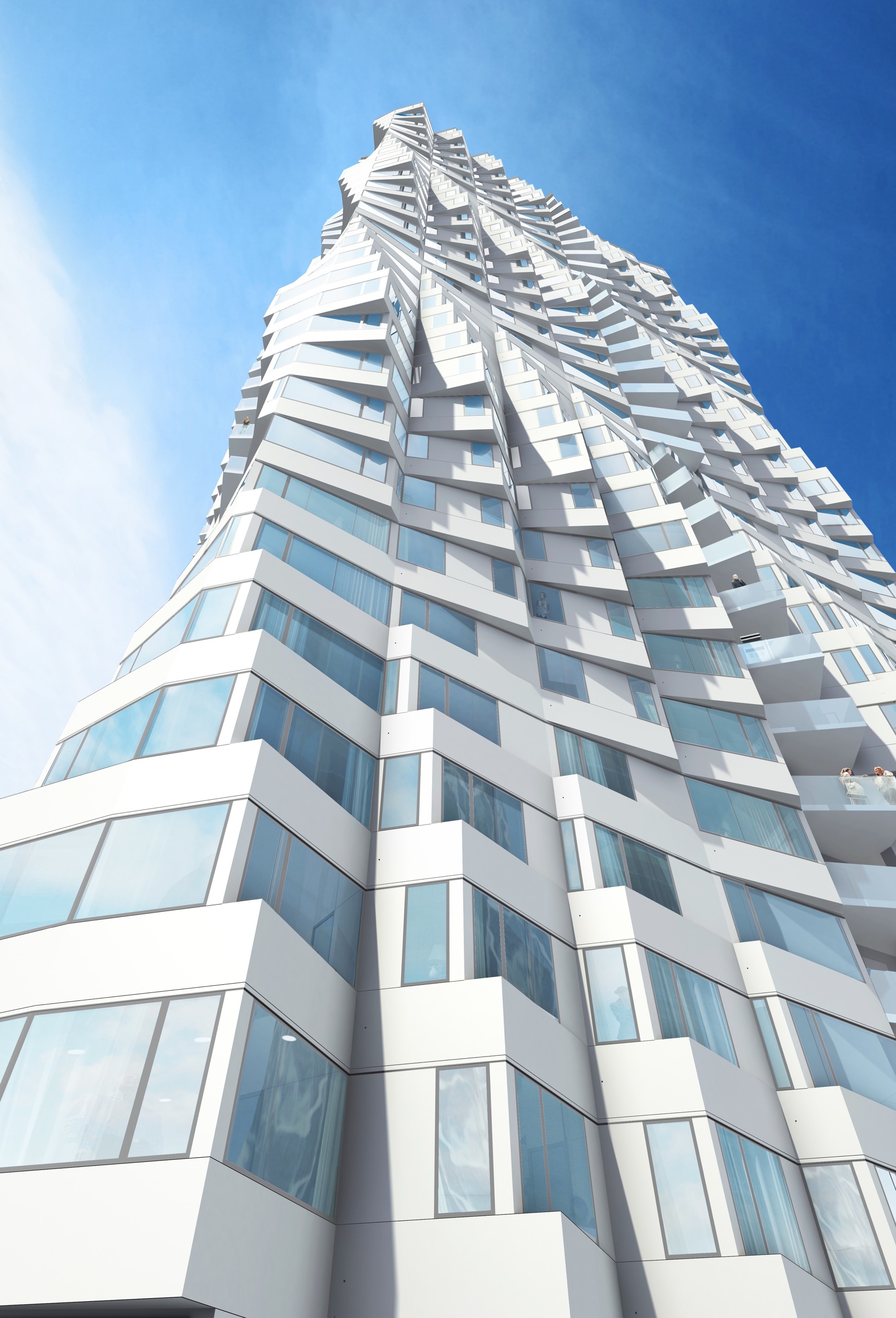 Gallery of Studio Gang Reveals Twisting High-Rise MIRA Tower for San ...