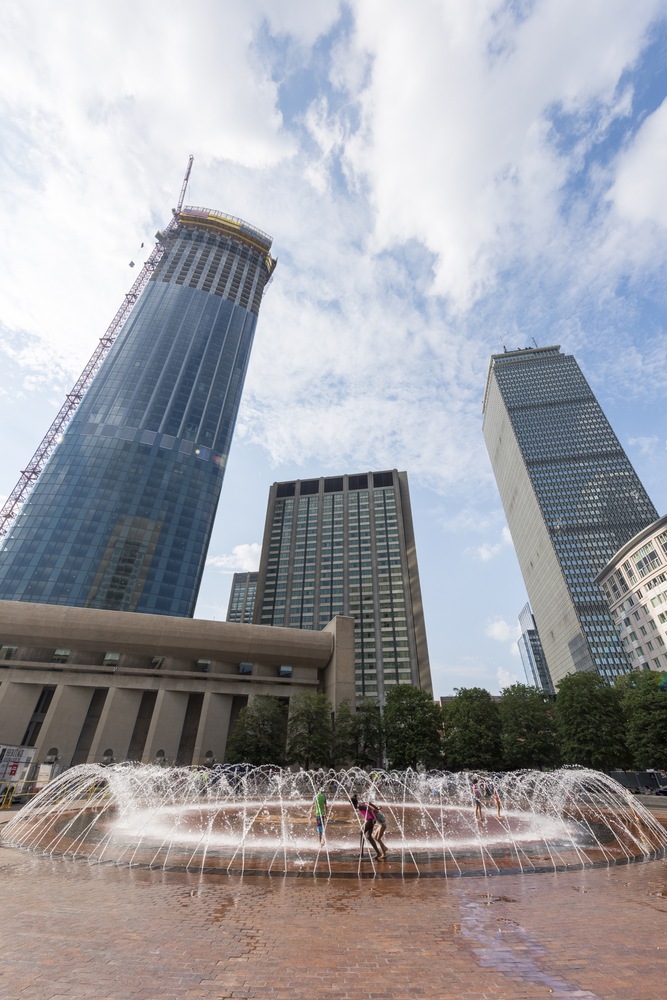 Gallery of Boston's Tallest Residential Tower Tops Out, Designed by Pei ...