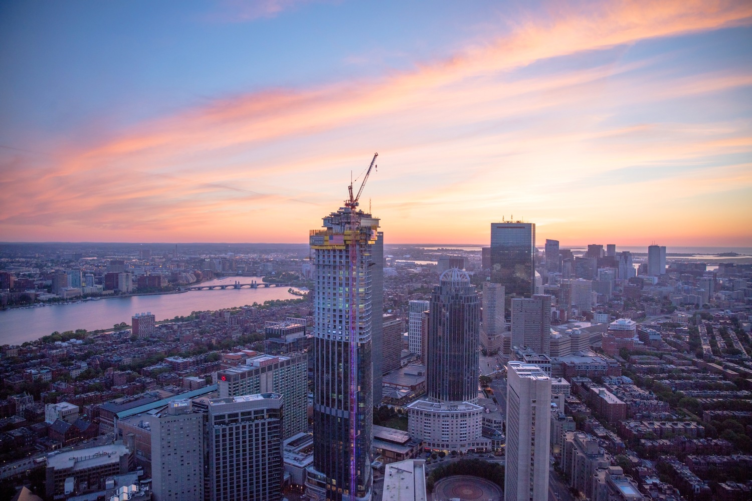 Gallery of Boston's Tallest Residential Tower Tops Out, Designed by Pei ...