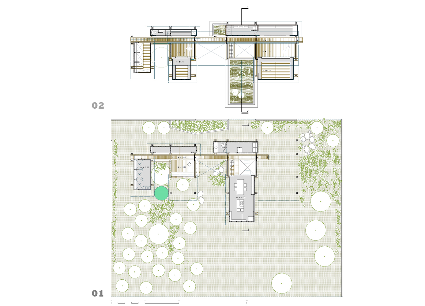 Gallery of Split-Level Homes: 50 Floor Plan Examples - 45