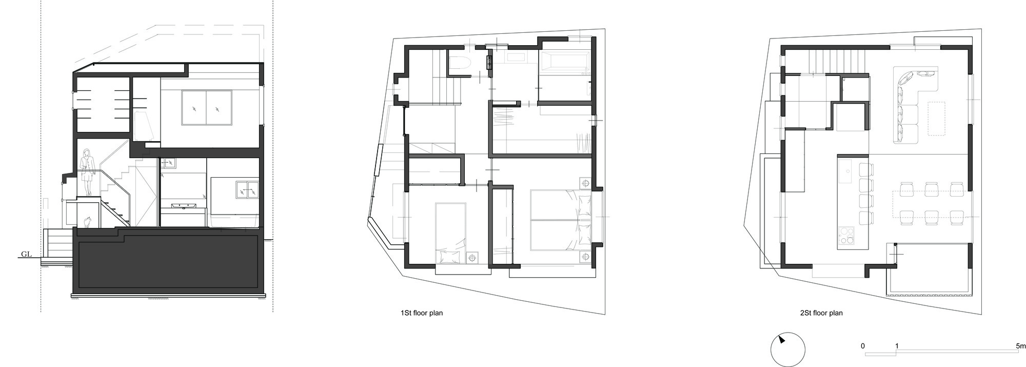 Gallery of Split-Level Homes: 50 Floor Plan Examples - 142