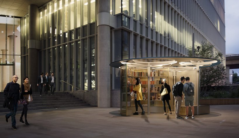 Gallery of Snøhetta Designs Rotating Book Pavilion for the 2018 London ...