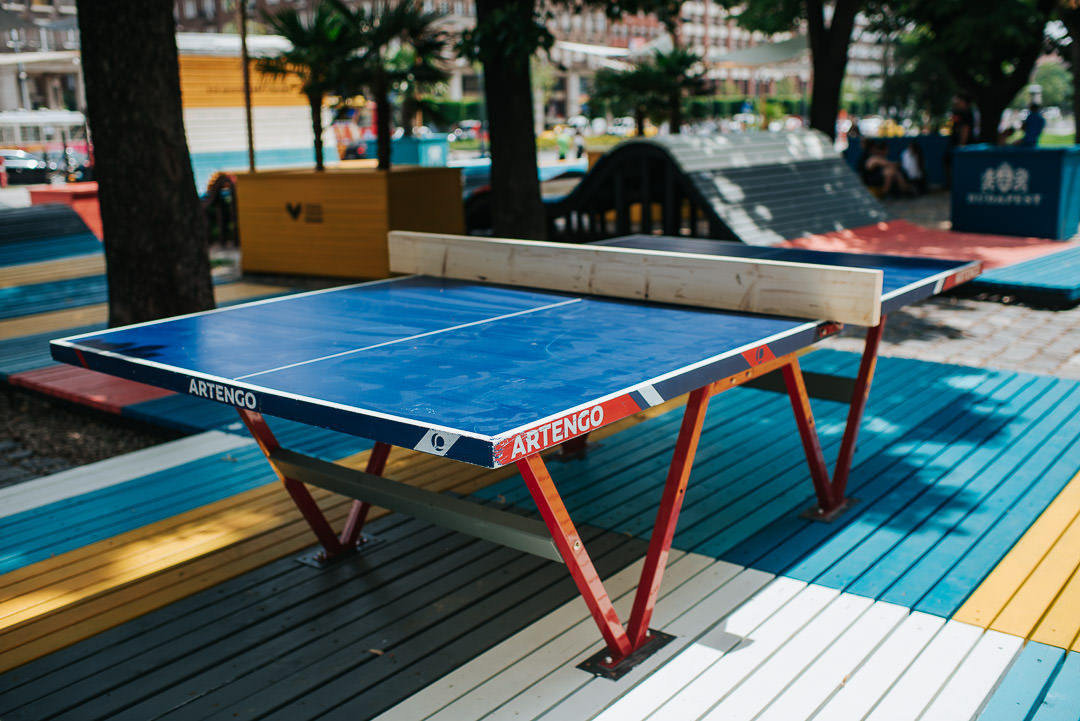 Gallery of Hello Wood's POP-UP Park Adds a Splash of Color to an ...