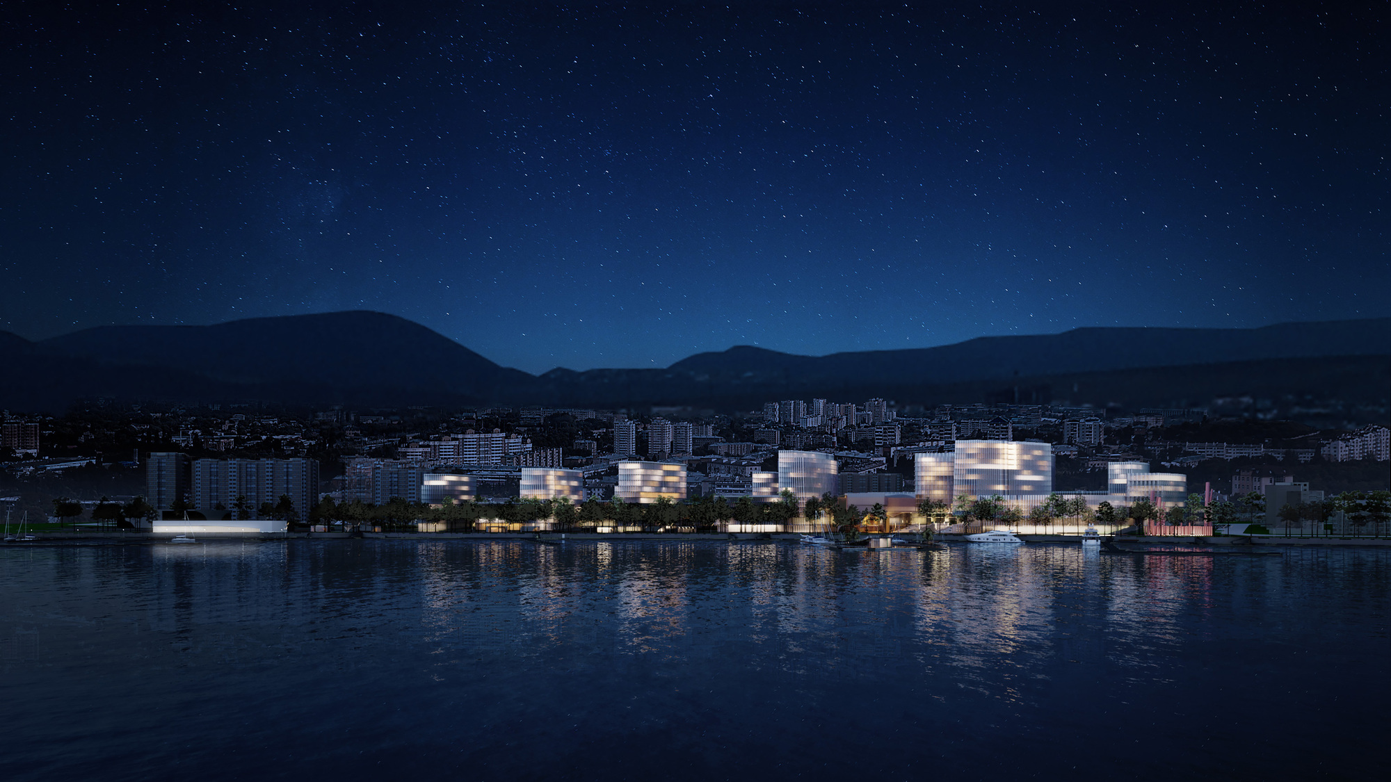 Gallery of Proposed Tourist Hub by Progress, Miralles Tagliabue EMBT ...