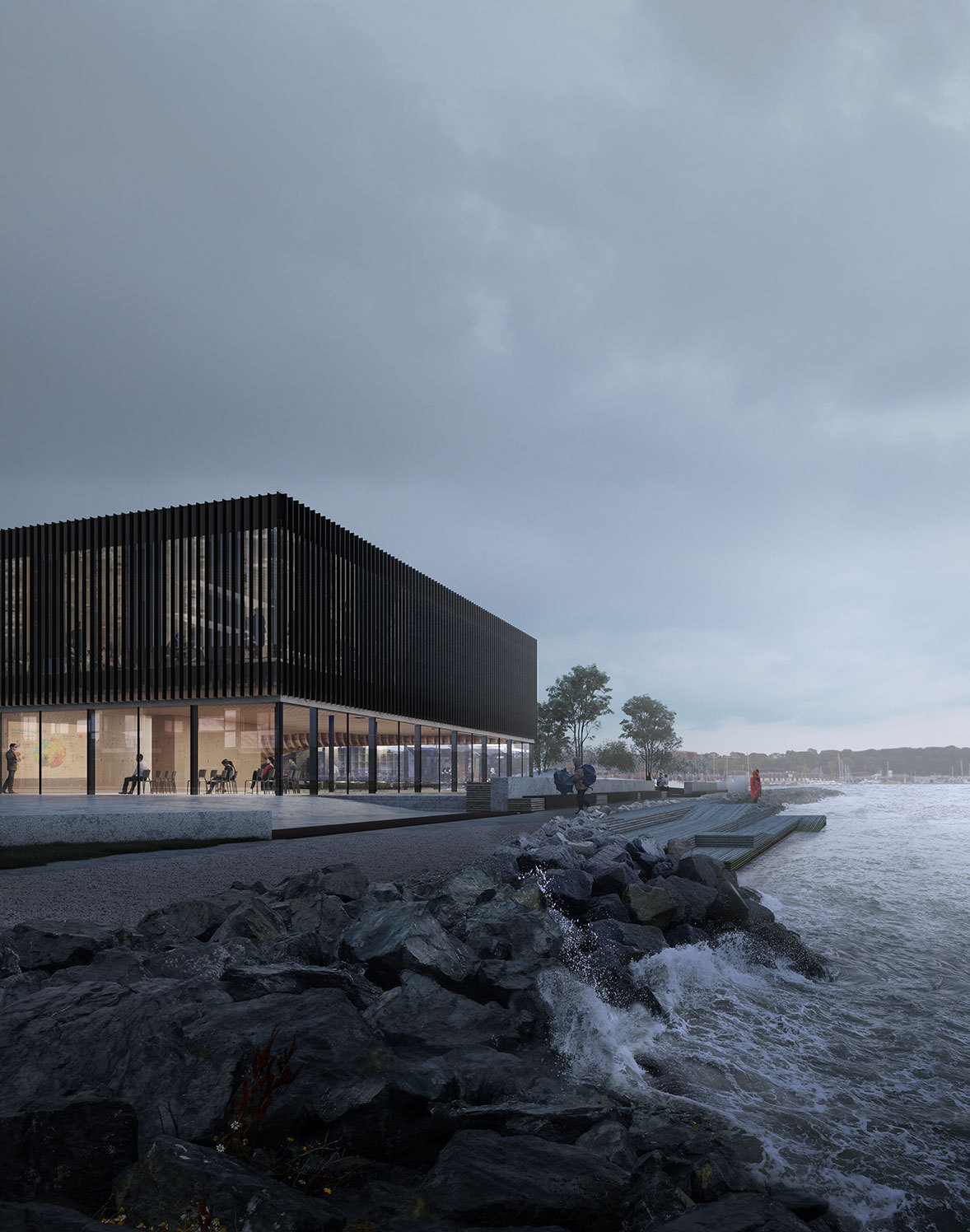 Gallery of 3XN's Waterfront Climatorium Pays Tribute to the Fishing ...