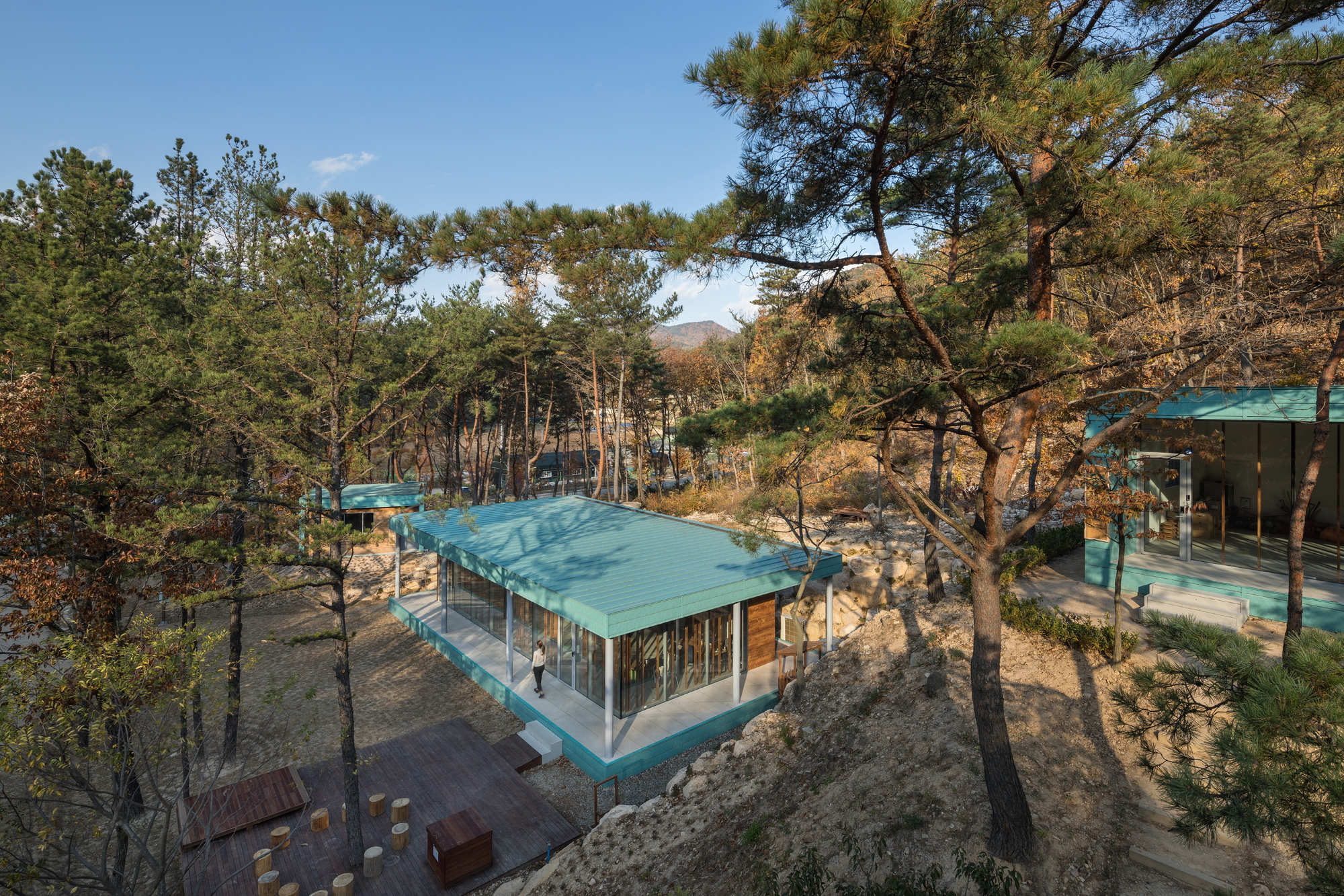 Gallery of Busan Forest of Healing Visitor Center / Architects Group ...