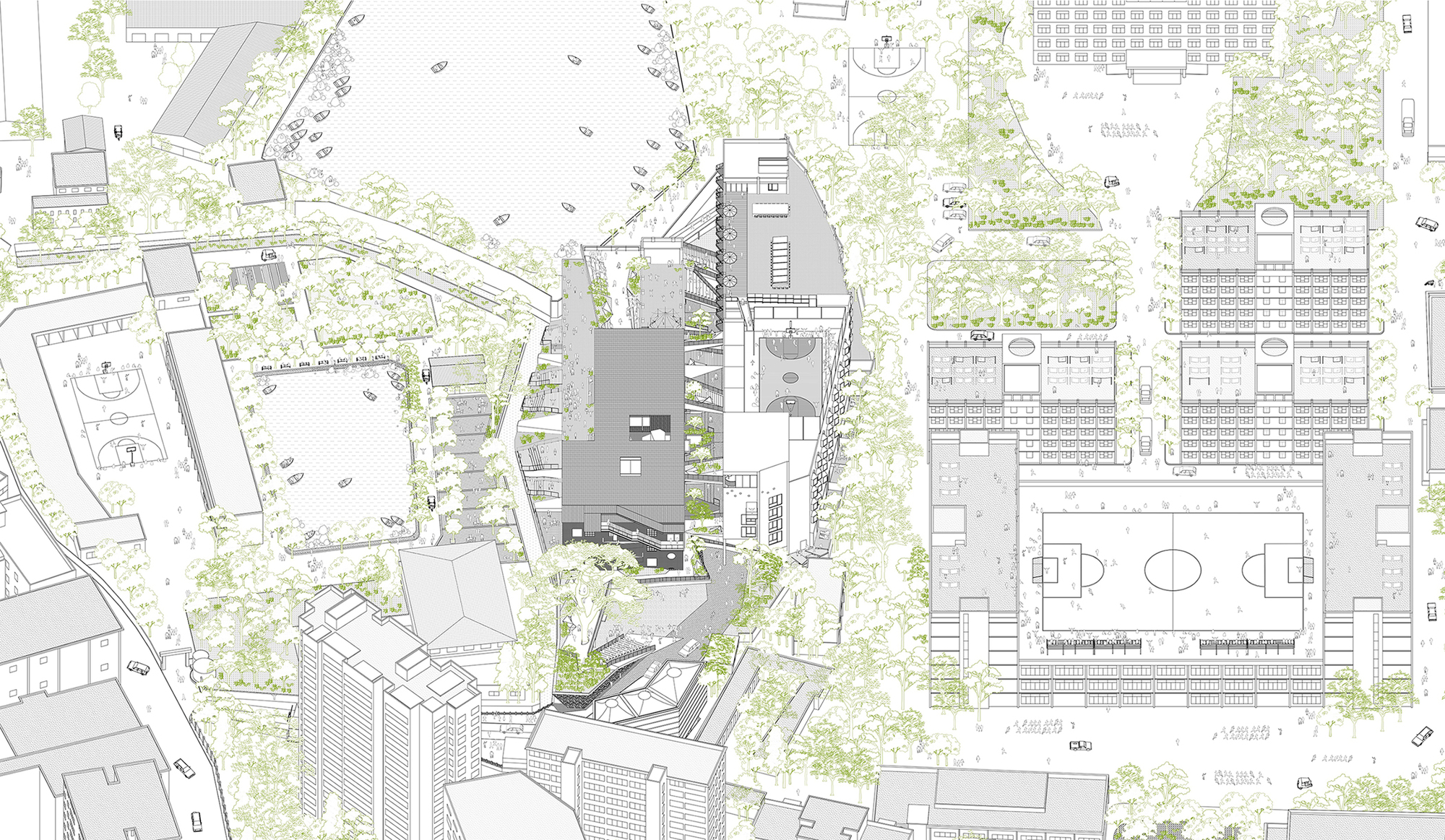 Gallery of Tianhe Youth Commune / O-office Architects - 23