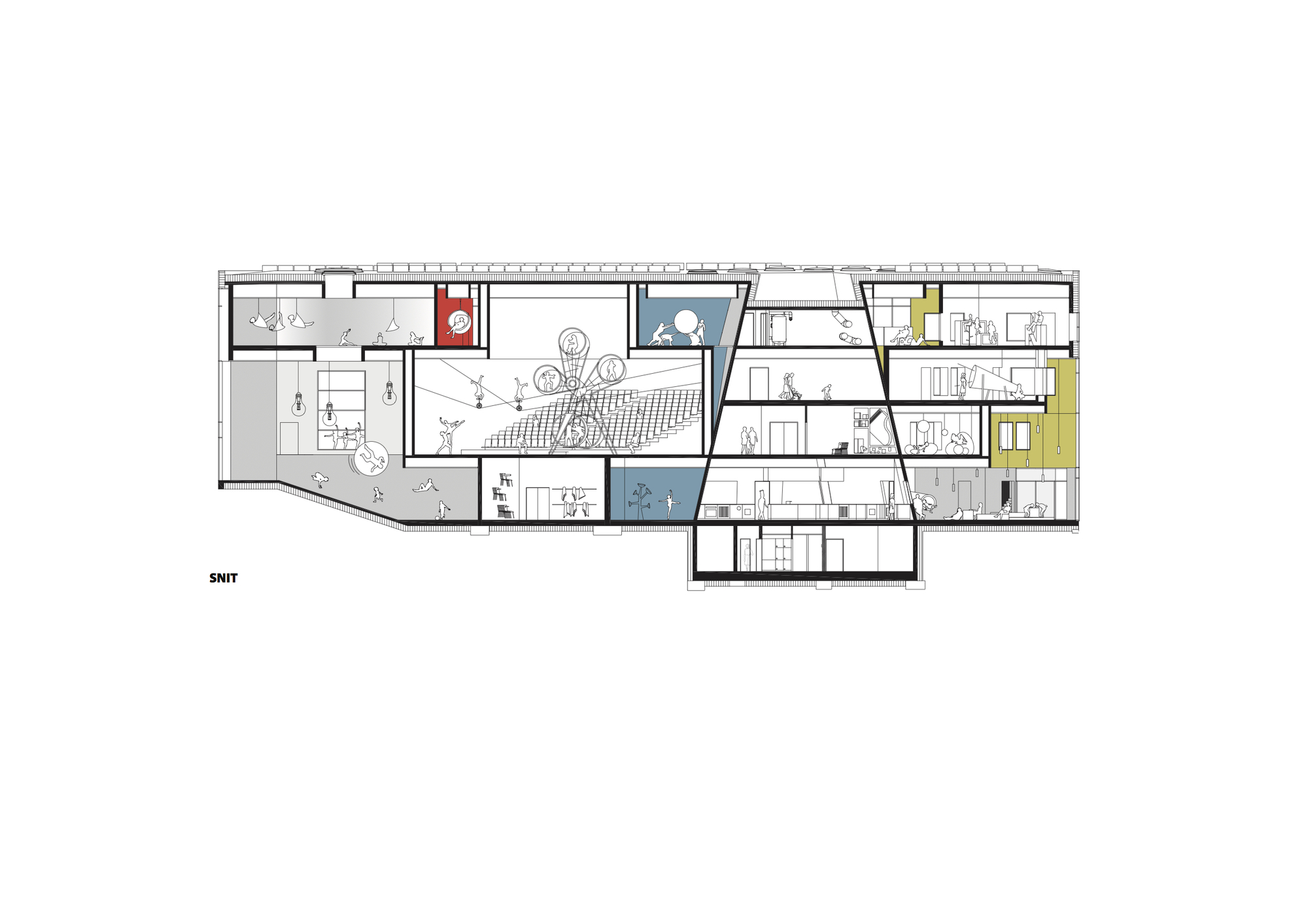 Gallery of Cultural Centers: 50 Examples in Plan and Section - 140