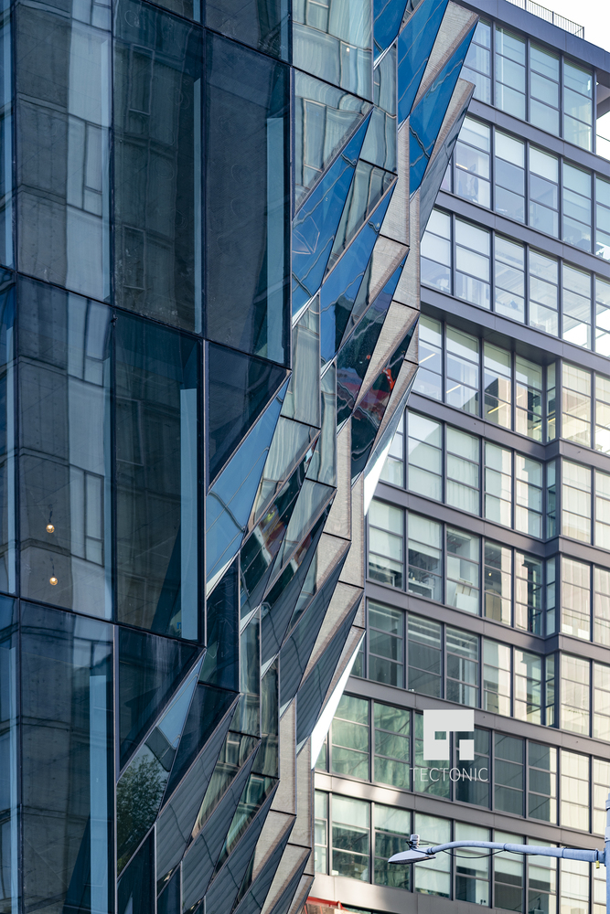 画廊 Studio Gang 纽约新作“Solar Carve Tower”接近完工，多面幕墙呼应高线公园 - 3