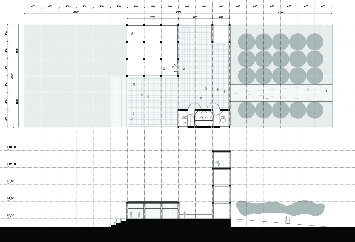 Gallery of Cultural Centers: 50 Examples in Plan and Section - 56