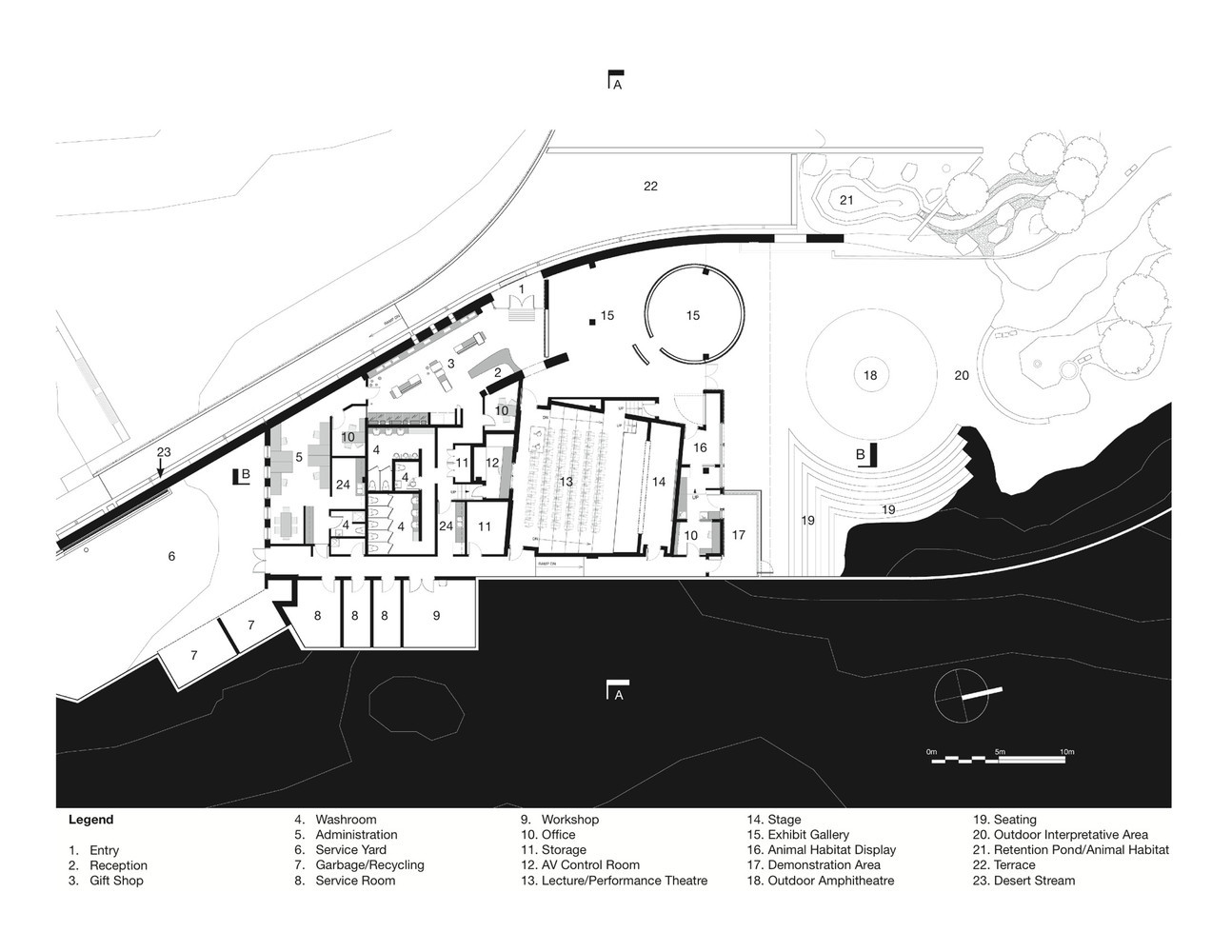 Gallery of Cultural Centers: 50 Examples in Plan and Section - 37