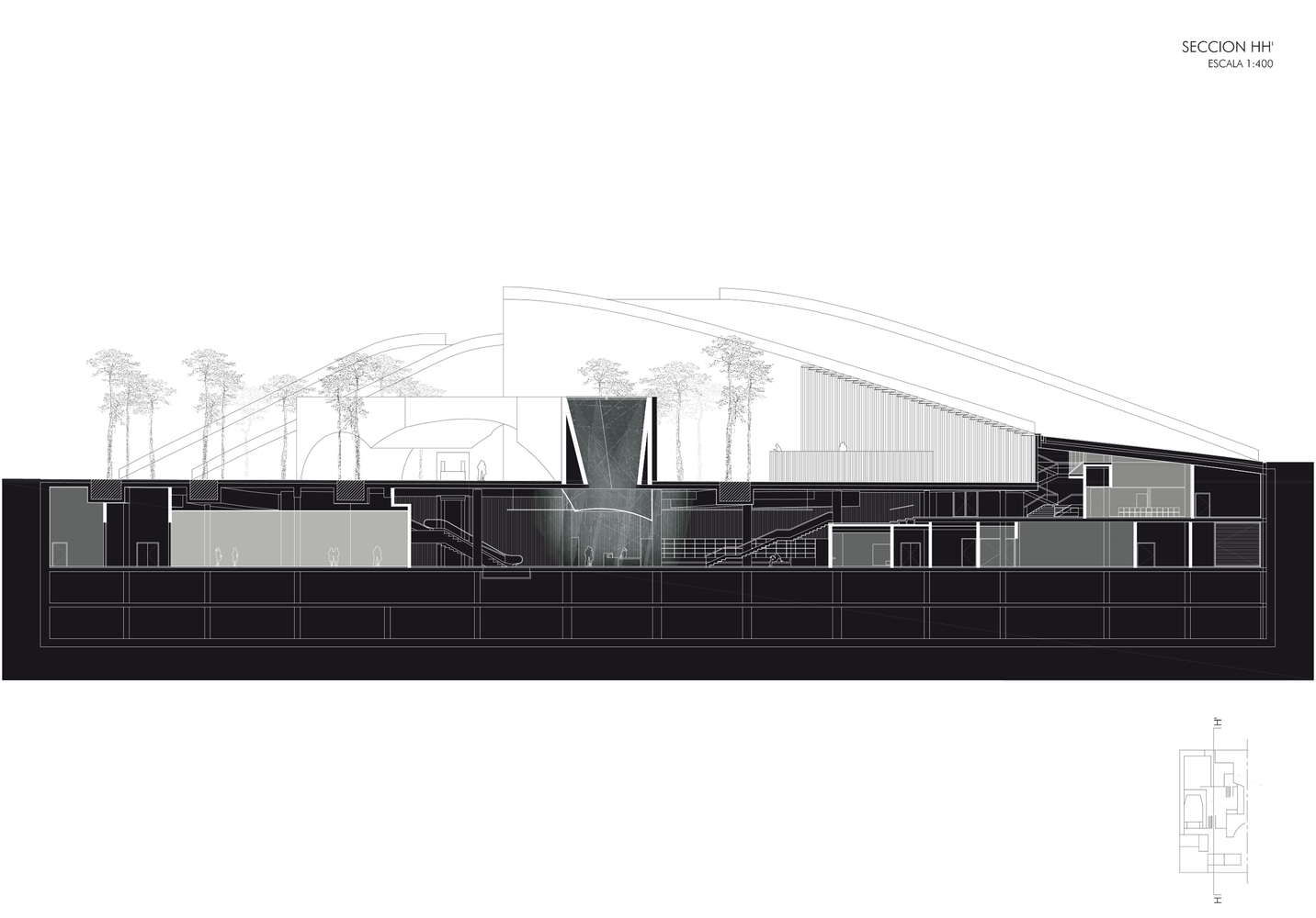 Gallery of Cultural Centers: 50 Examples in Plan and Section - 103
