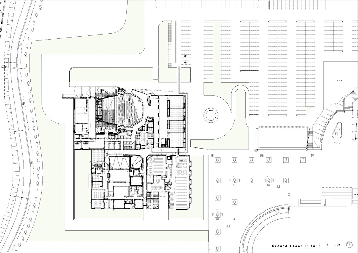 Gallery of Cultural Centers: 50 Examples in Plan and Section - 42