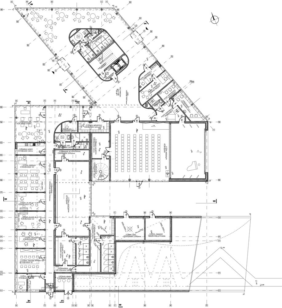 Gallery of Cultural Centers: 50 Examples in Plan and Section - 61