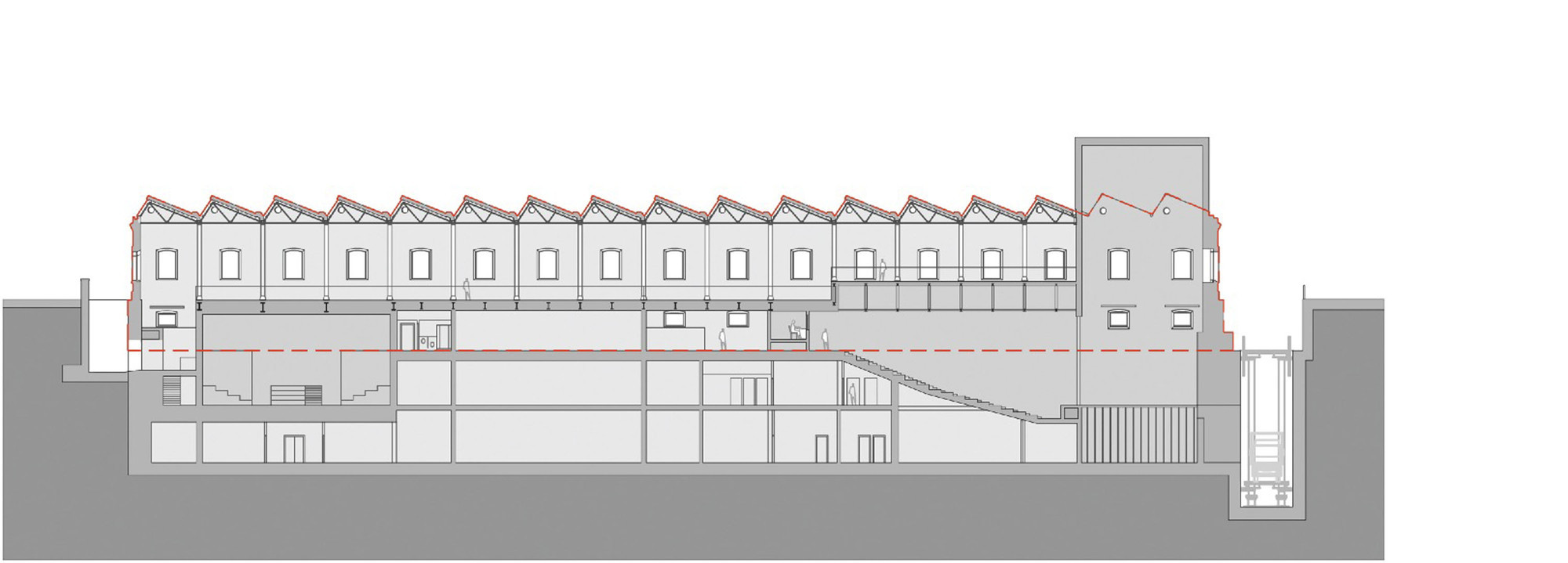 Gallery of Cultural Centers: 50 Examples in Plan and Section - 102