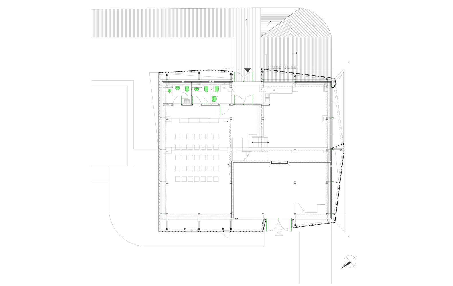 Gallery of Cultural Centers: 50 Examples in Plan and Section - 117
