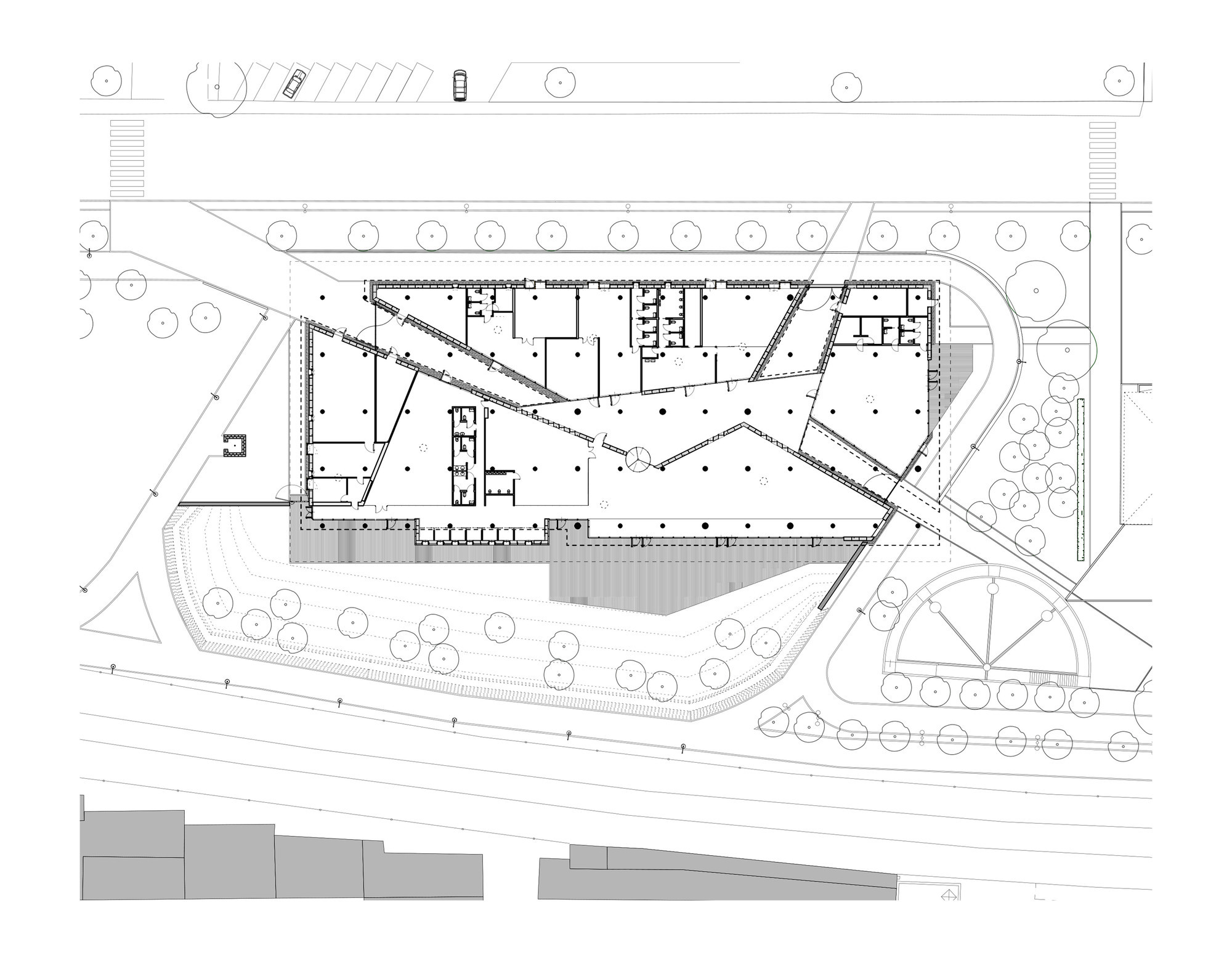 Gallery of Cultural Centers: 50 Examples in Plan and Section - 57