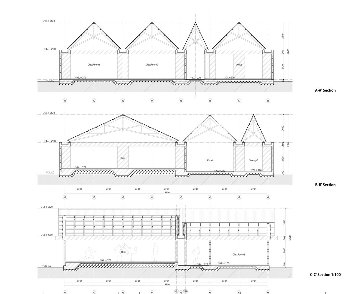 Gallery of Cultural Centers: 50 Examples in Plan and Section - 132
