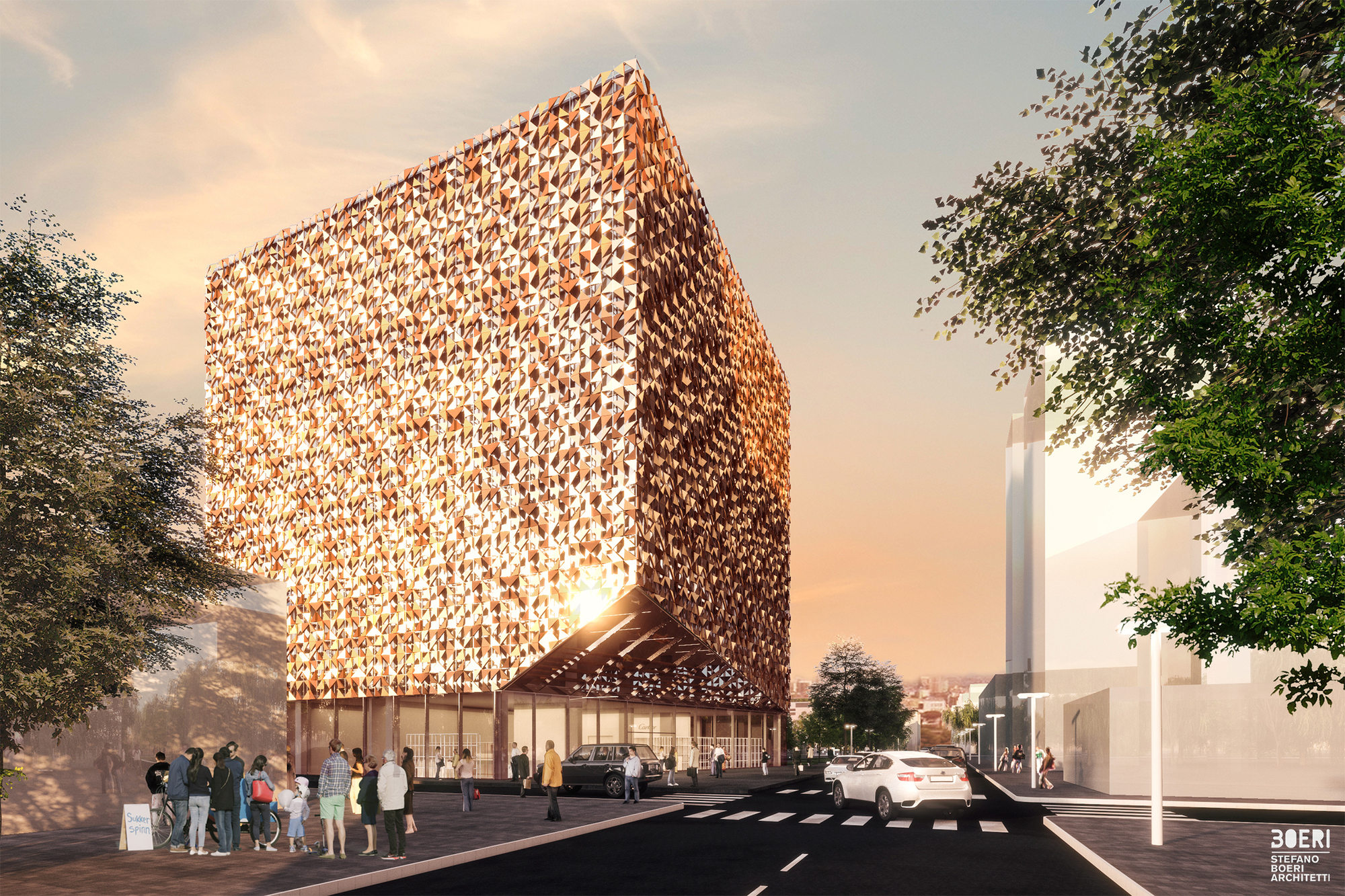 Stefano Boeri Architetti Begins Work on Tirana's Blloku Cube | ArchDaily