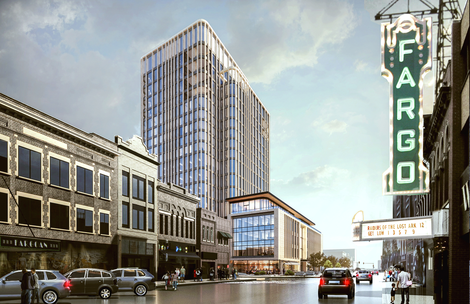Gallery of SOM Breaks Ground on Block 9 in Downtown Fargo - 1