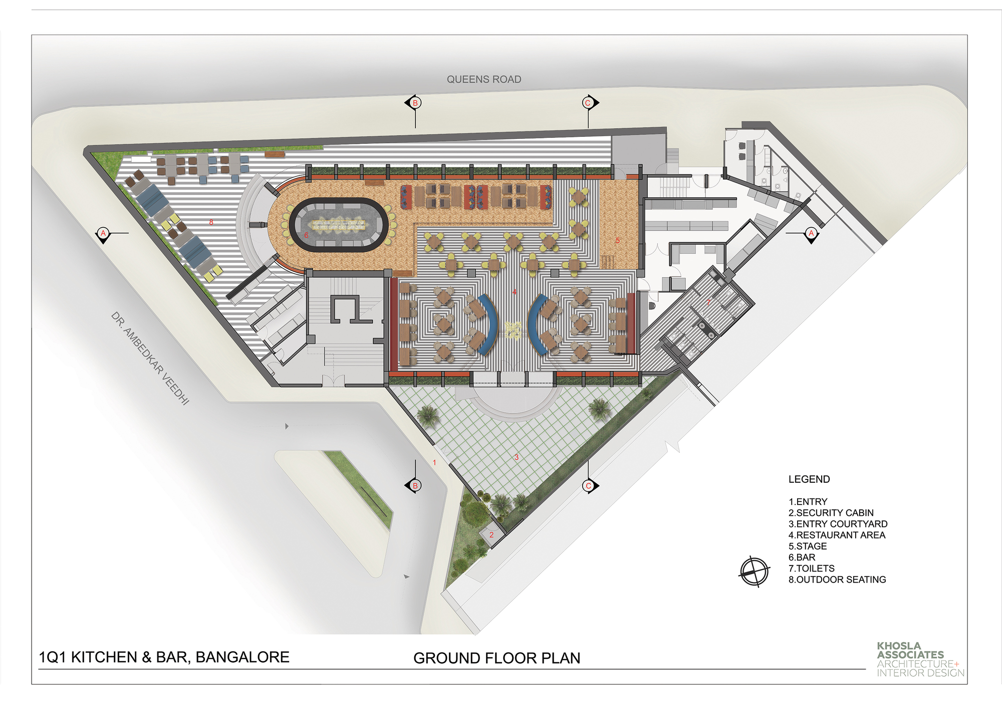 Restaurant Bar Floor Plan