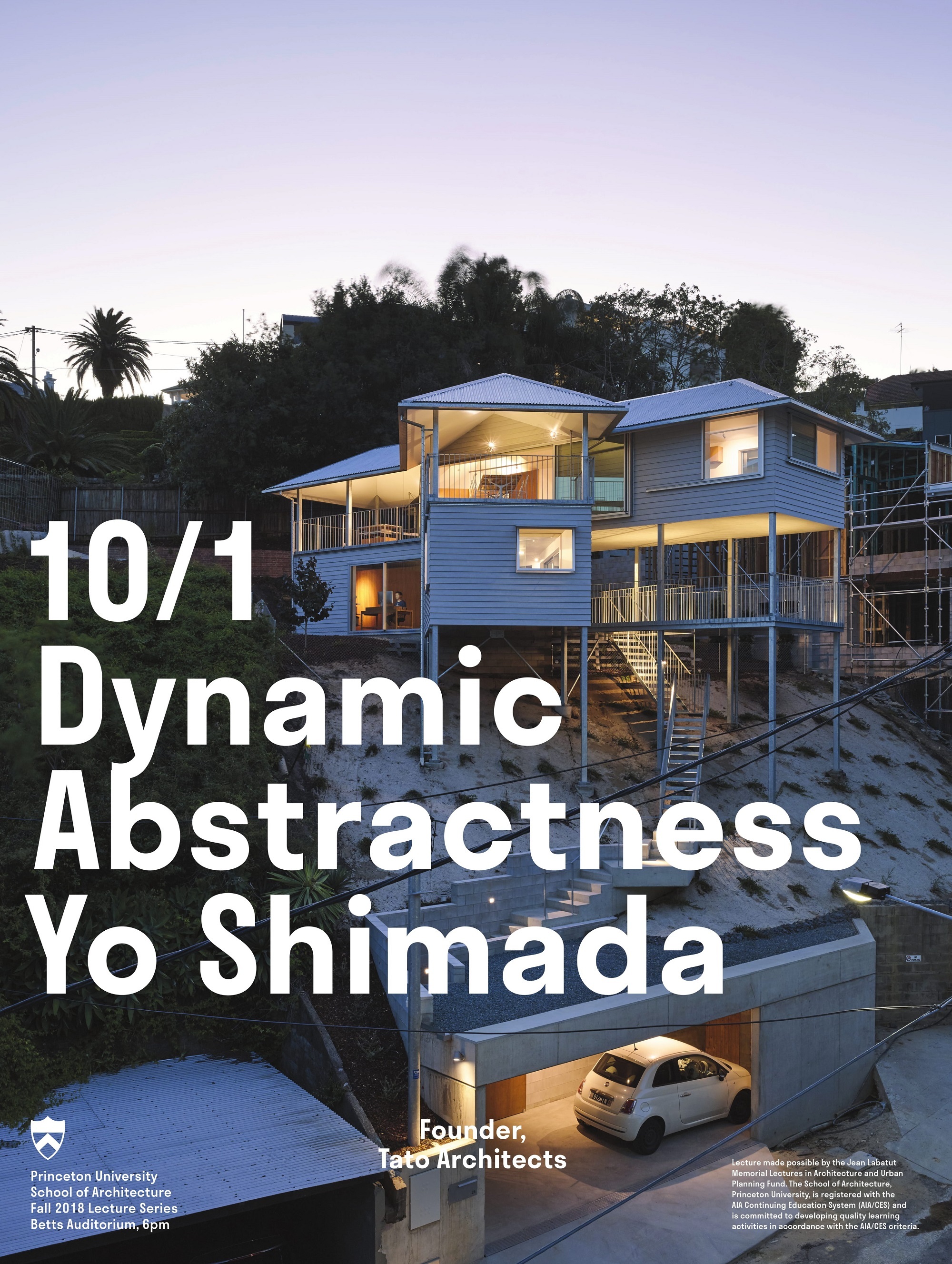 Lecture Series: Yo Shimada | ArchDaily
