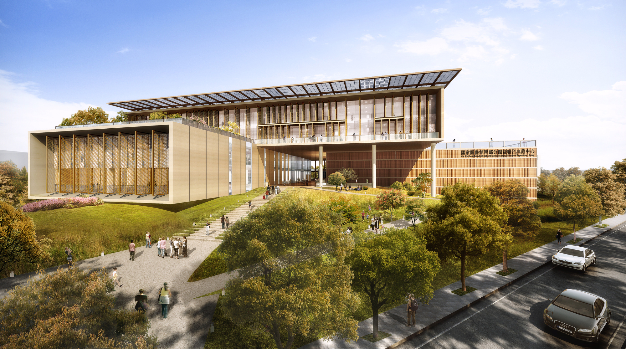 BAF win National Library Tainan, Taiwan | ArchDaily