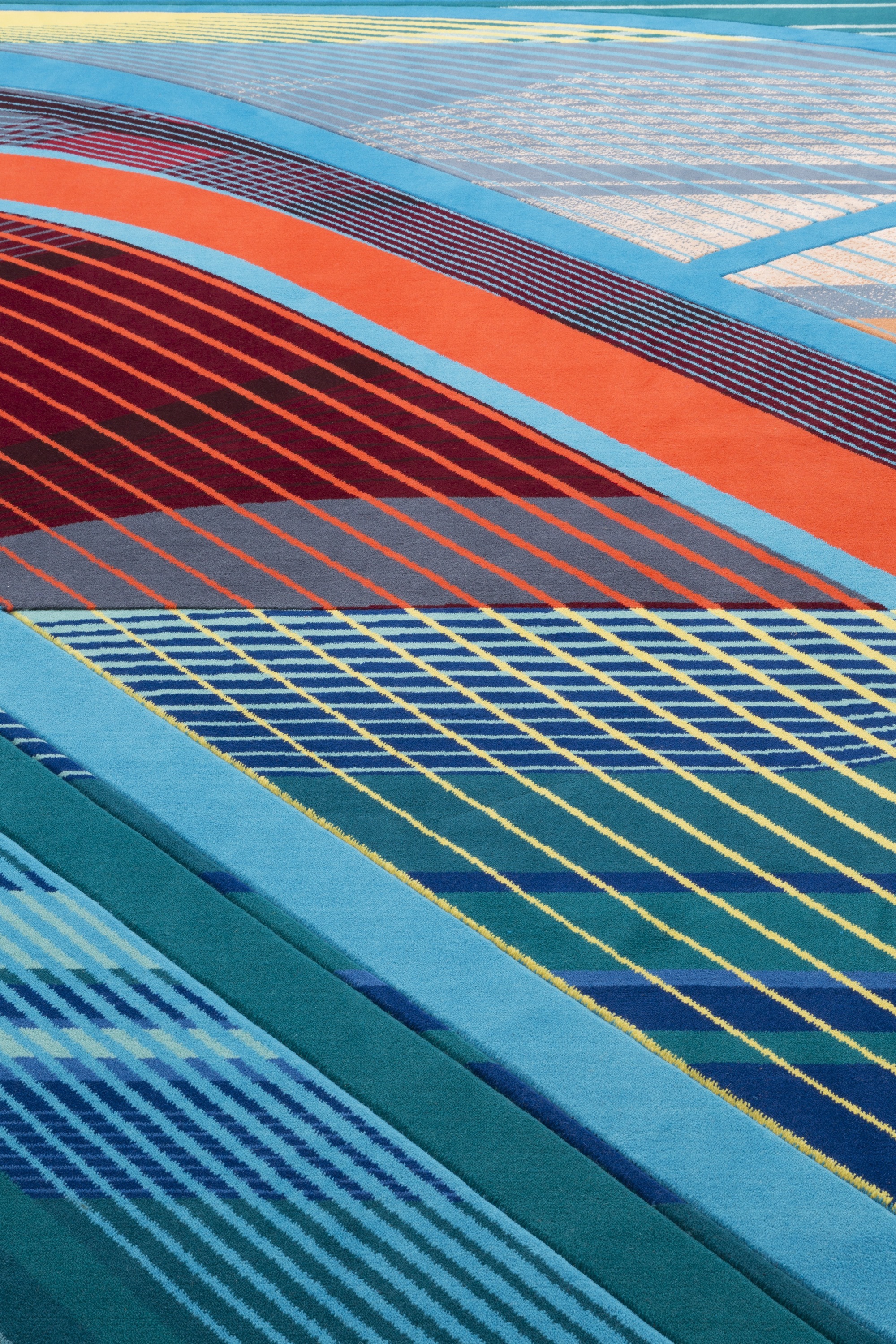 Gallery of Zaha Hadid Architects Presents Interweaving Carpet ...