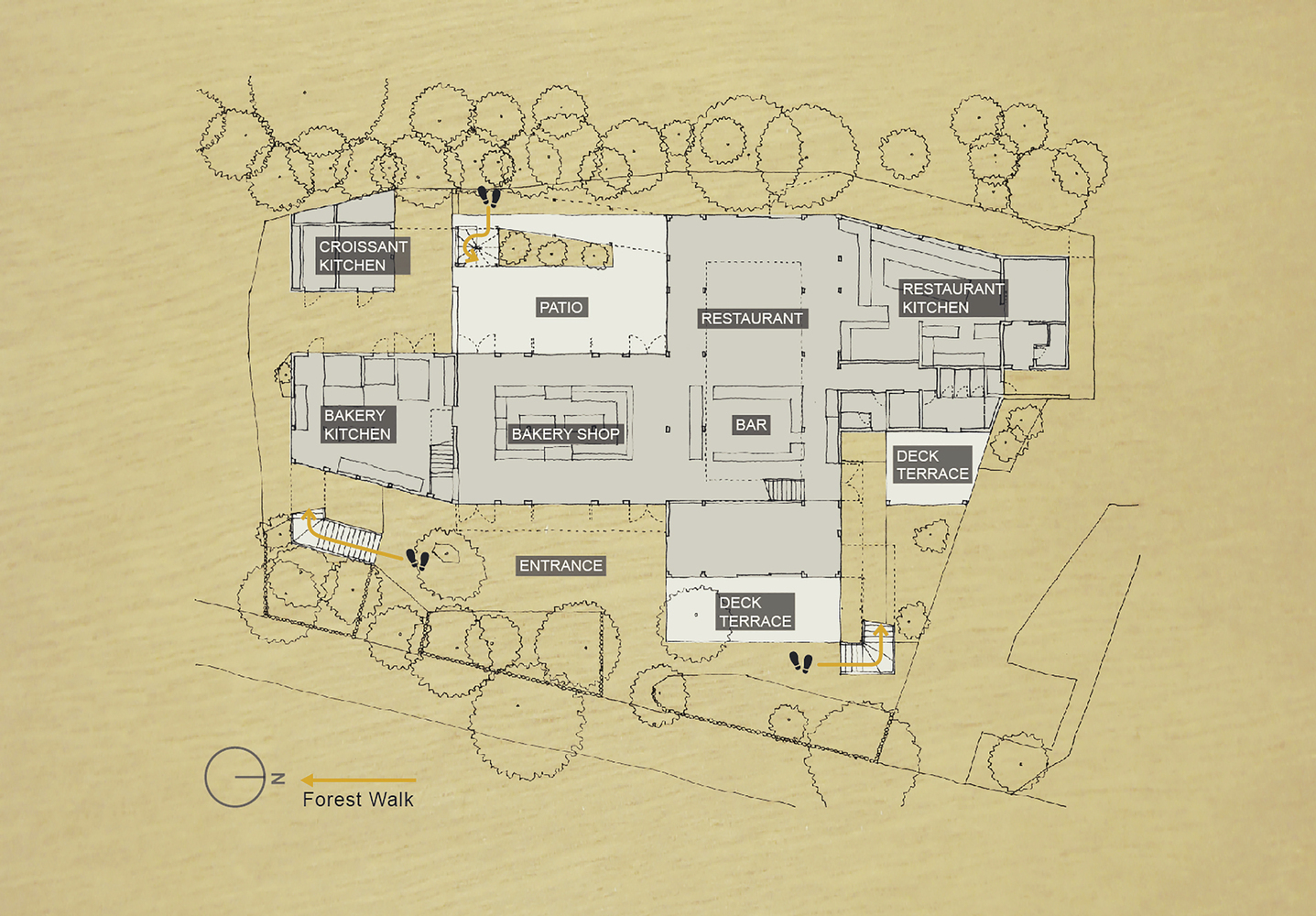 Gallery of Bars and Restaurants: 50 Examples in Plan and Section - 24