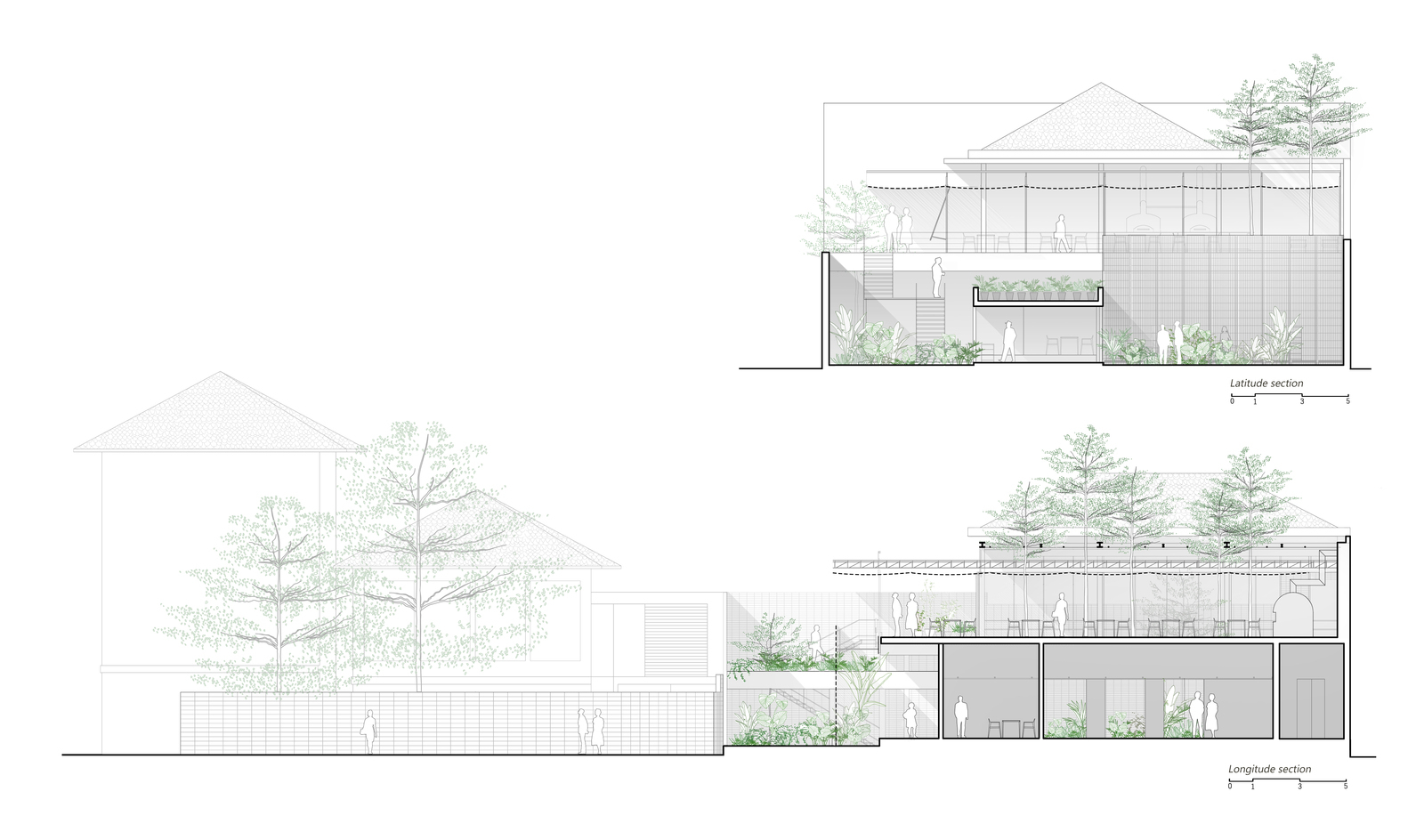 Gallery of Bars and Restaurants: 50 Examples in Plan and Section - 52