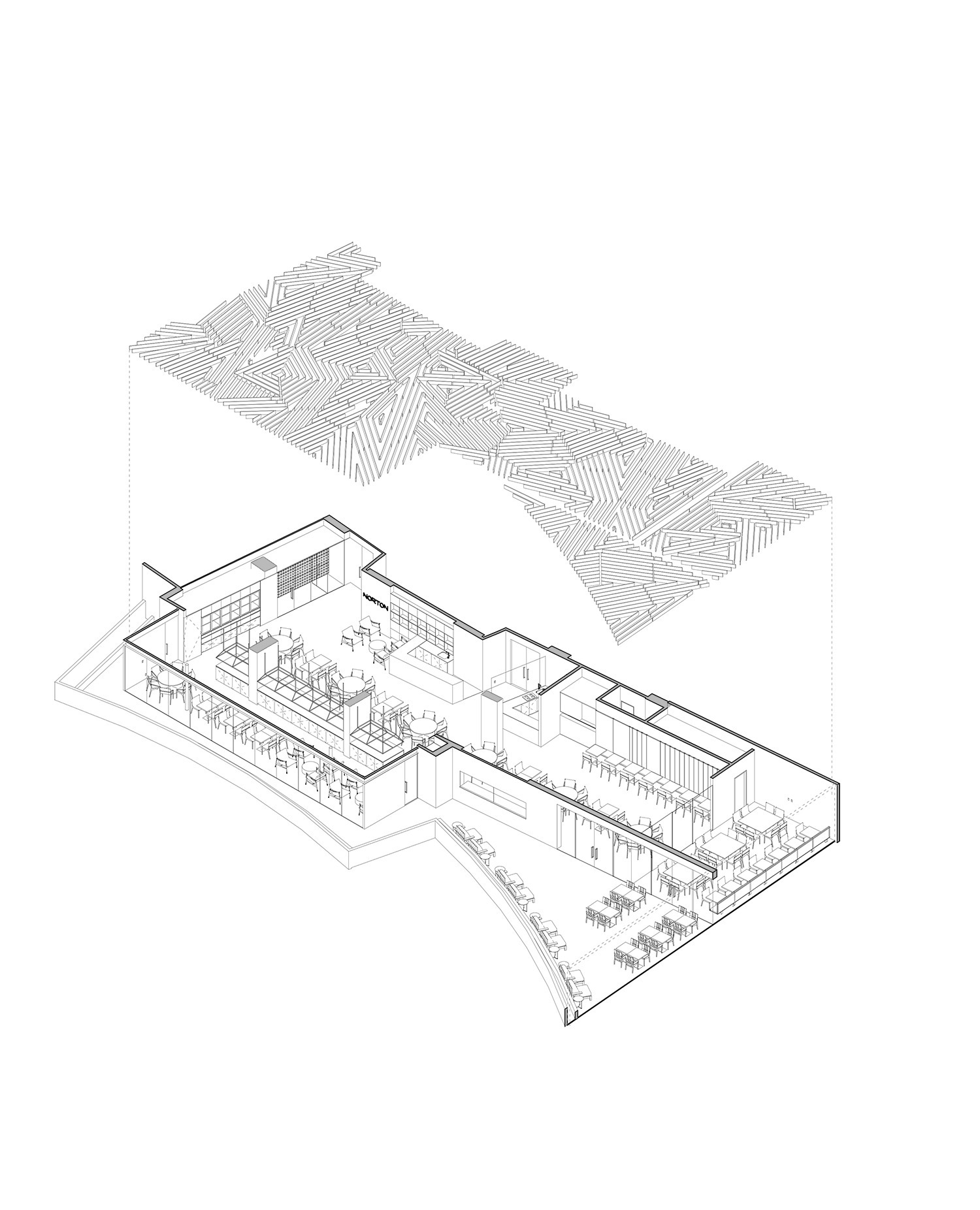 Gallery of Bars and Restaurants: 50 Examples in Plan and Section - 57