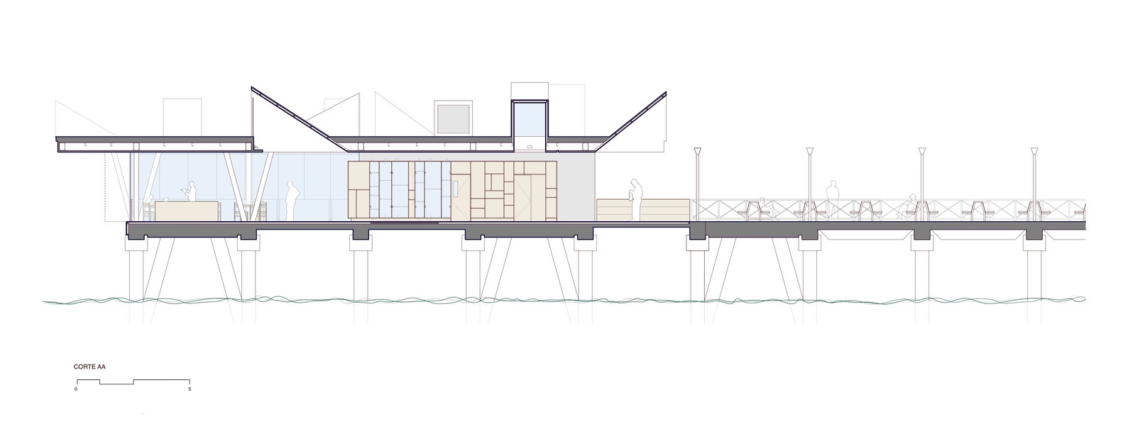 Gallery of Bars and Restaurants: 50 Examples in Plan and Section - 77