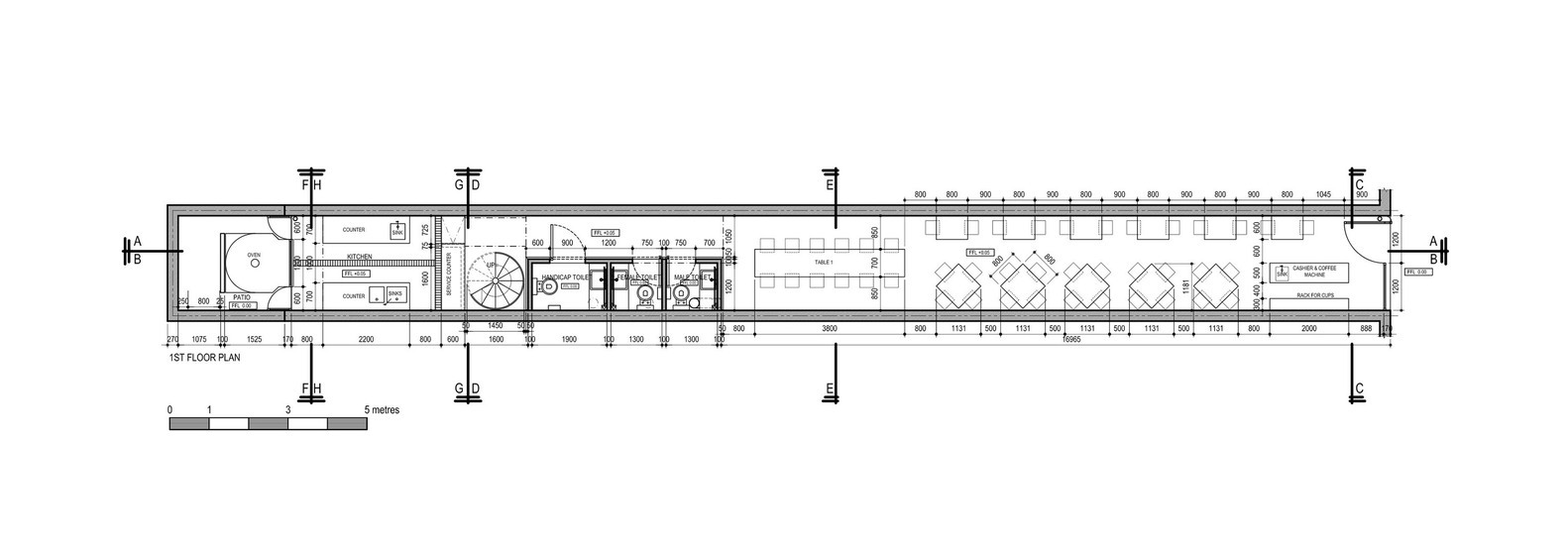 Gallery of Bars and Restaurants: 50 Examples in Plan and Section - 103