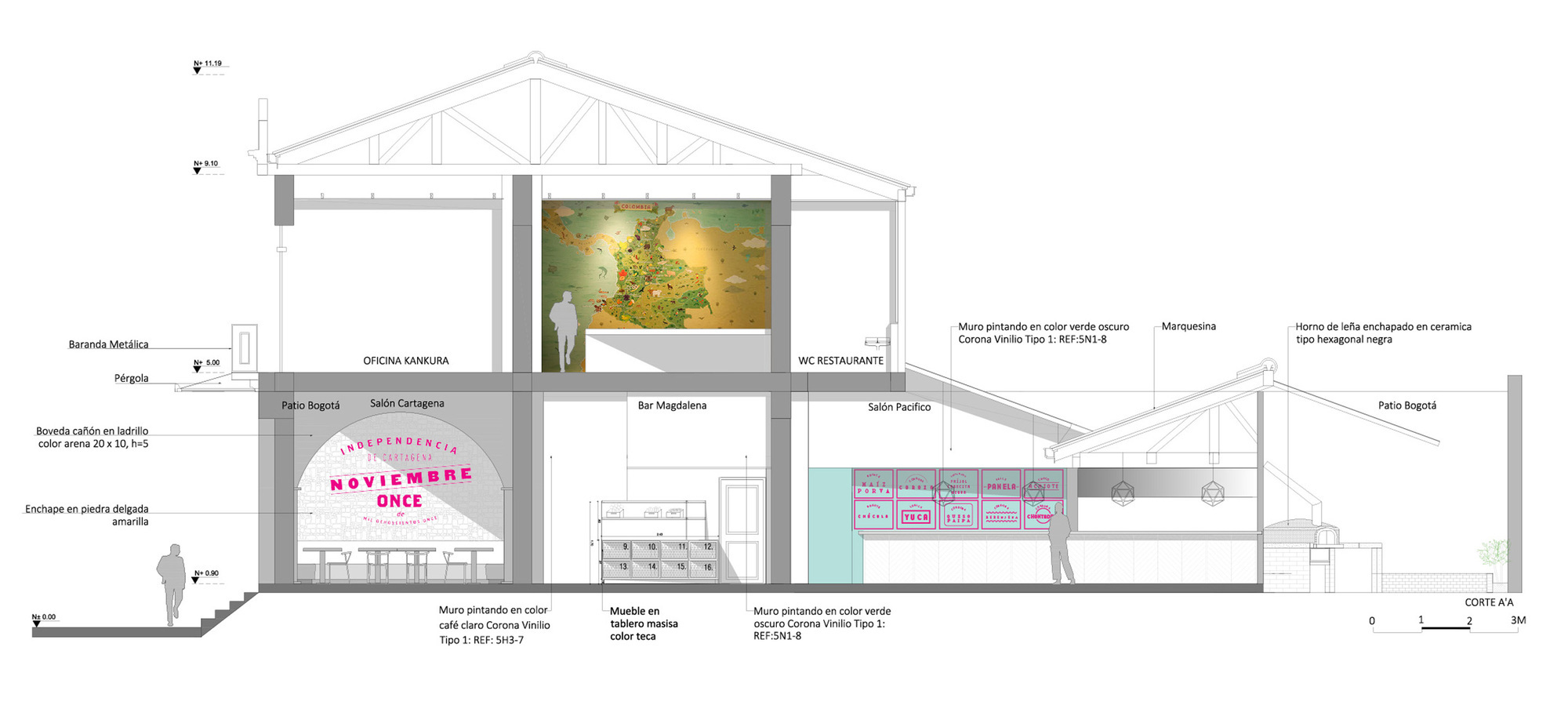 Gallery of Bars and Restaurants: 50 Examples in Plan and Section - 132