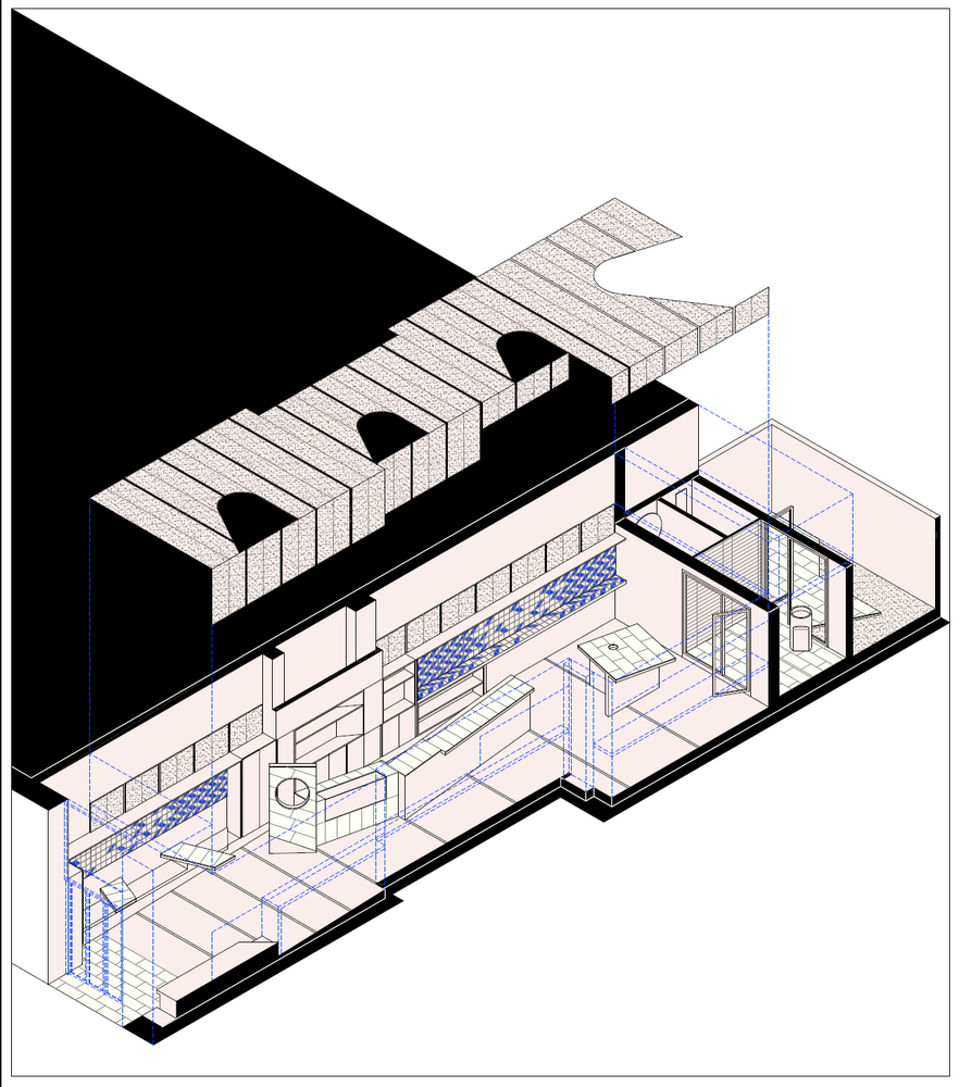 Galería de Bares y Restaurantes: 50 ejemplos en planta y sección - 146