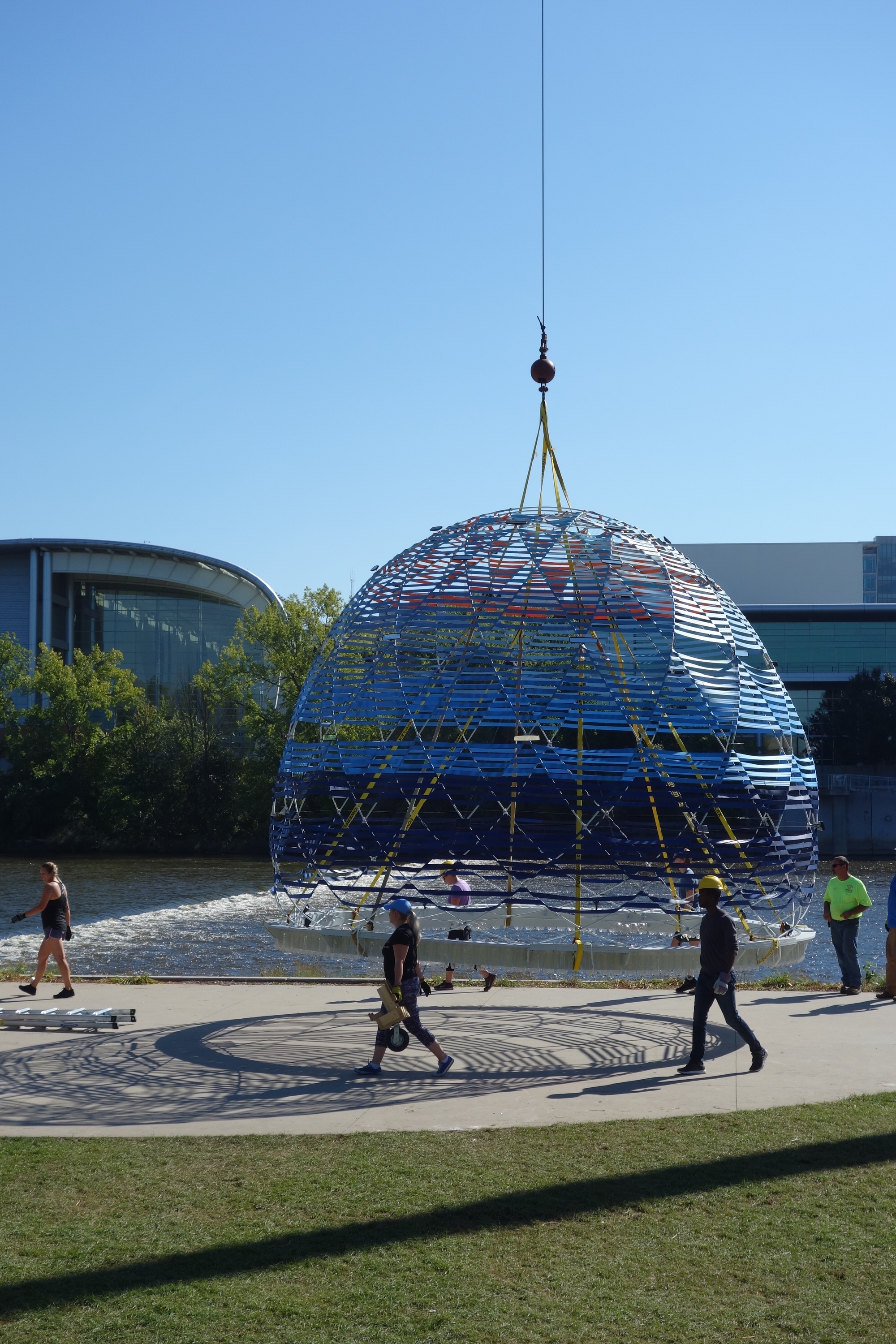 Gallery of SLO Architecture Builds Floating Harvest Dome in Grand ...