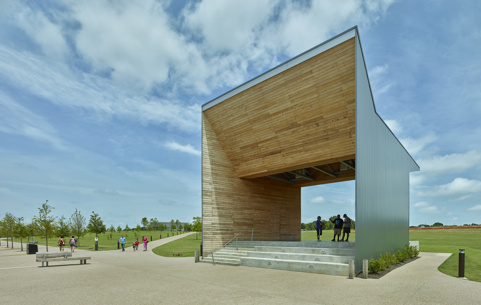 Gallery of Heart of the Park Buildings at Shelby Farms Park / Marlon ...
