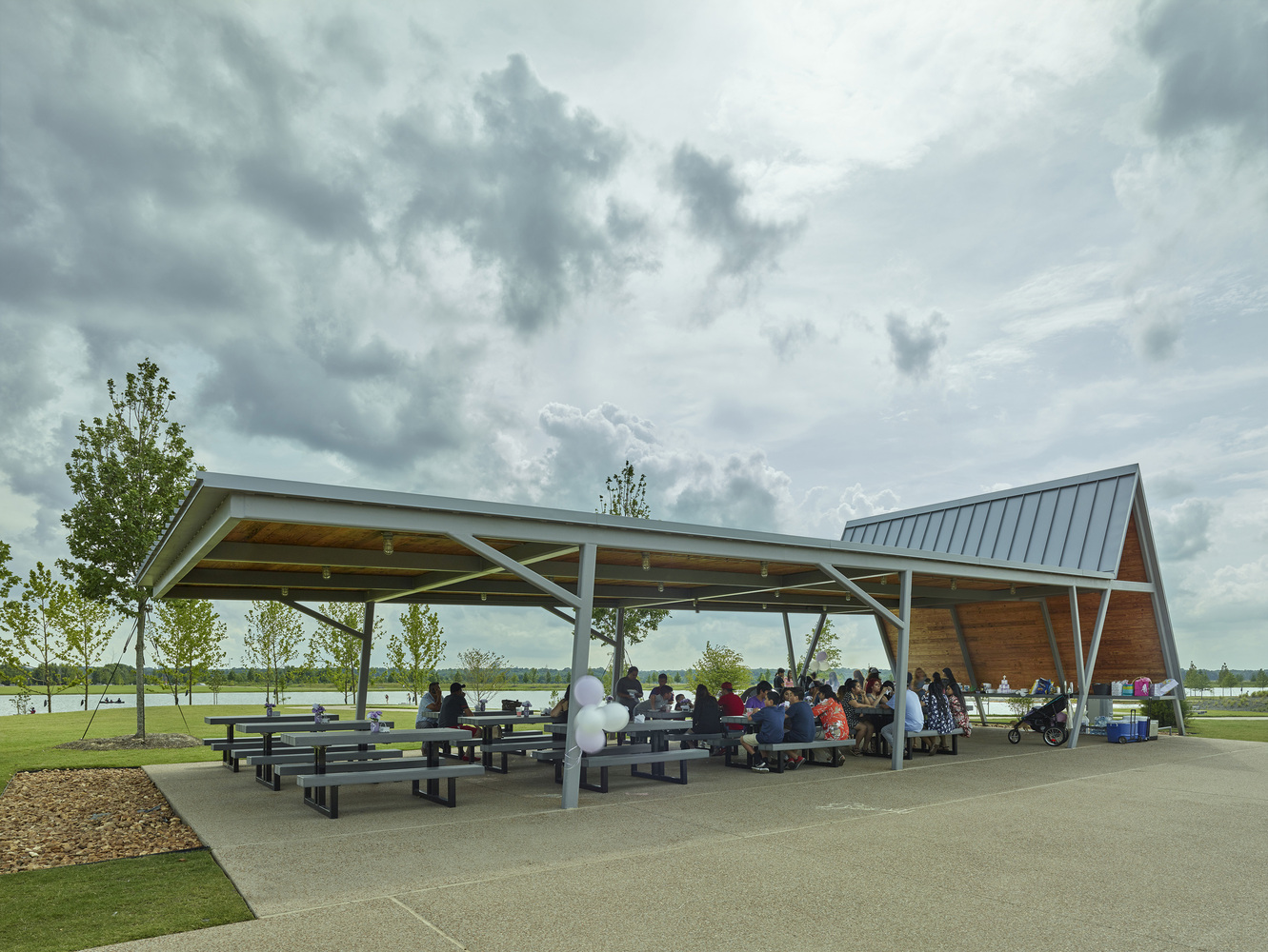 Gallery of Heart of the Park Buildings at Shelby Farms Park / Marlon ...