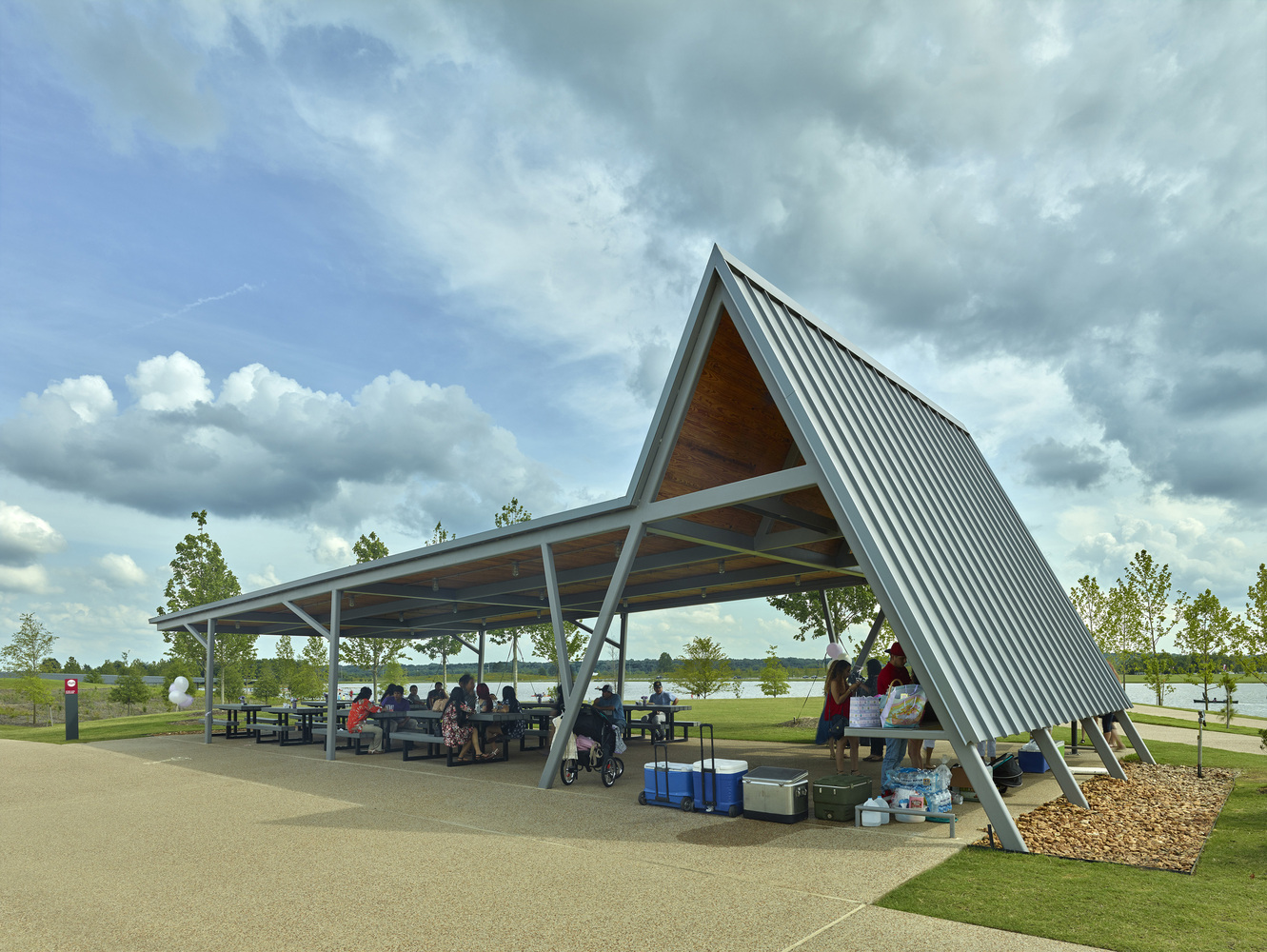 Gallery of Heart of the Park Buildings at Shelby Farms Park / Marlon ...