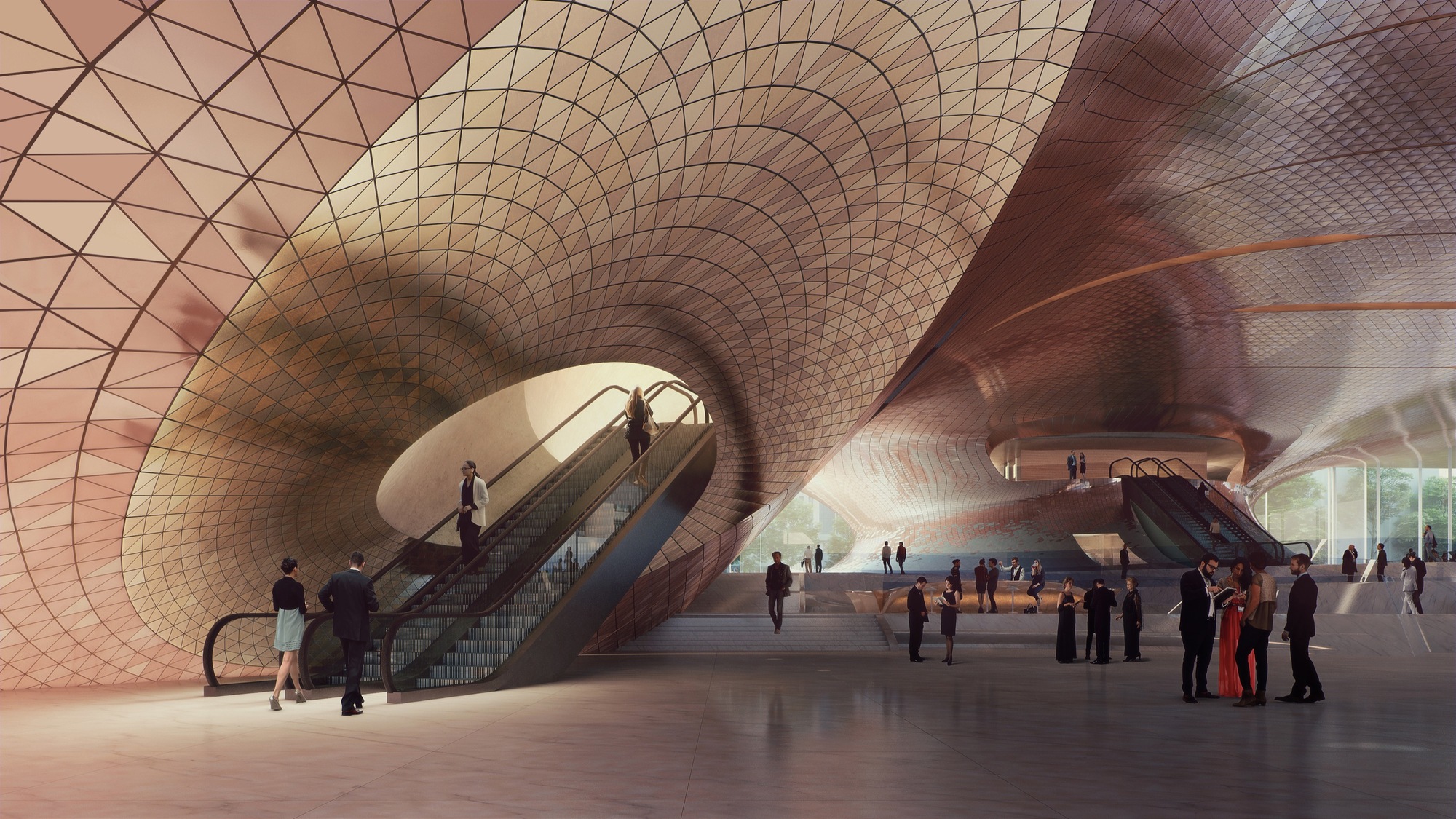 Gallery of Zaha Hadid Architects Reinterprets Sound Waves for the ...