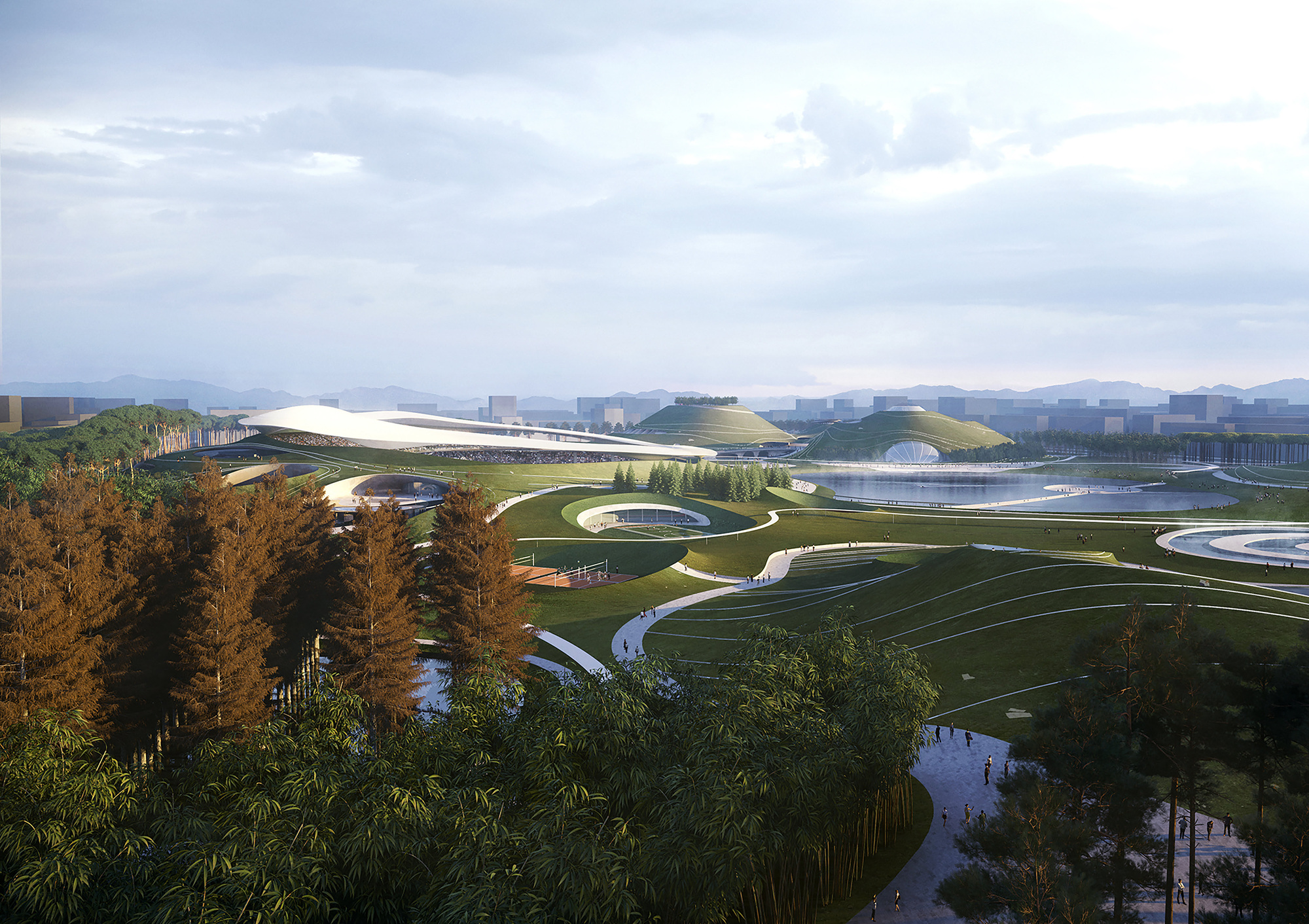 Gallery of MAD Architects Begins Construction on Mountainous Quzhou ...